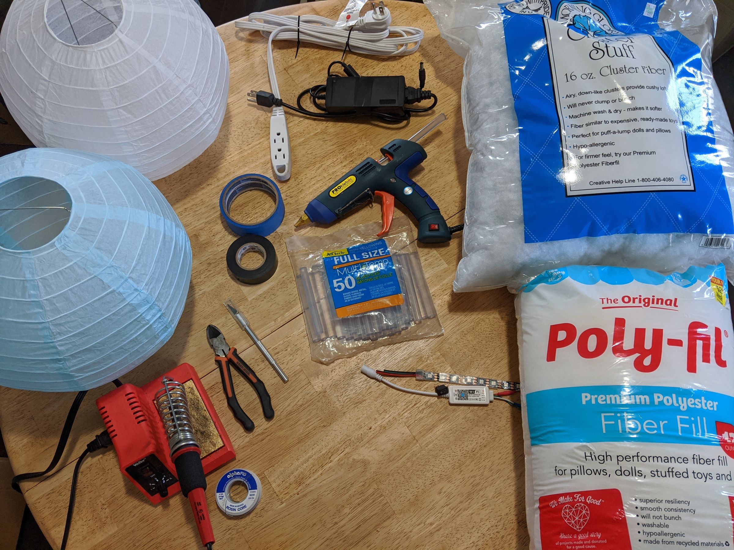 LED Smart Cloud Light : 11 Steps (with Pictures) - Instructables