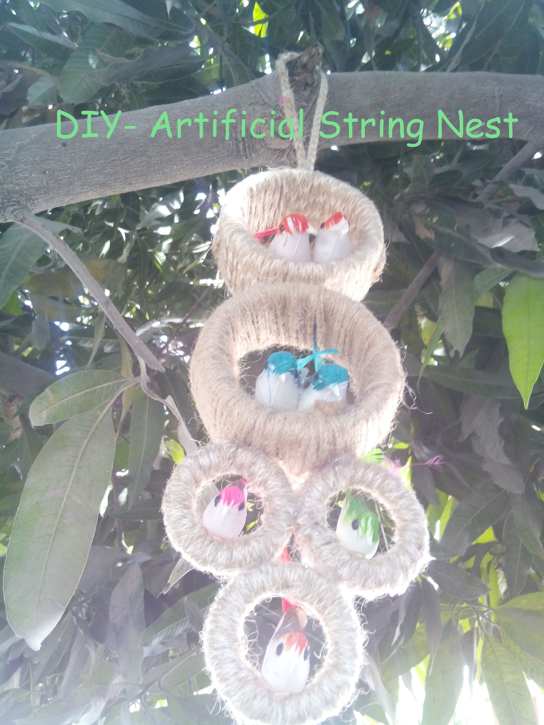 DIY- Artificial String Nest : 6 Steps (with Pictures) - Instructables