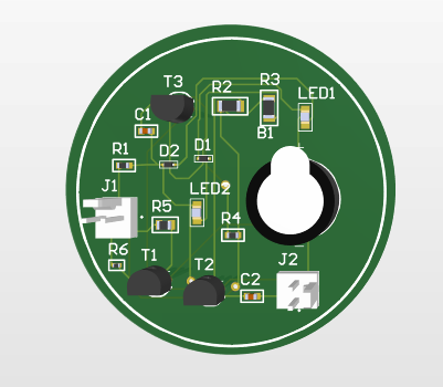 Test Continuity in Circuit and Polarity of Components PCB Device : 5 ...