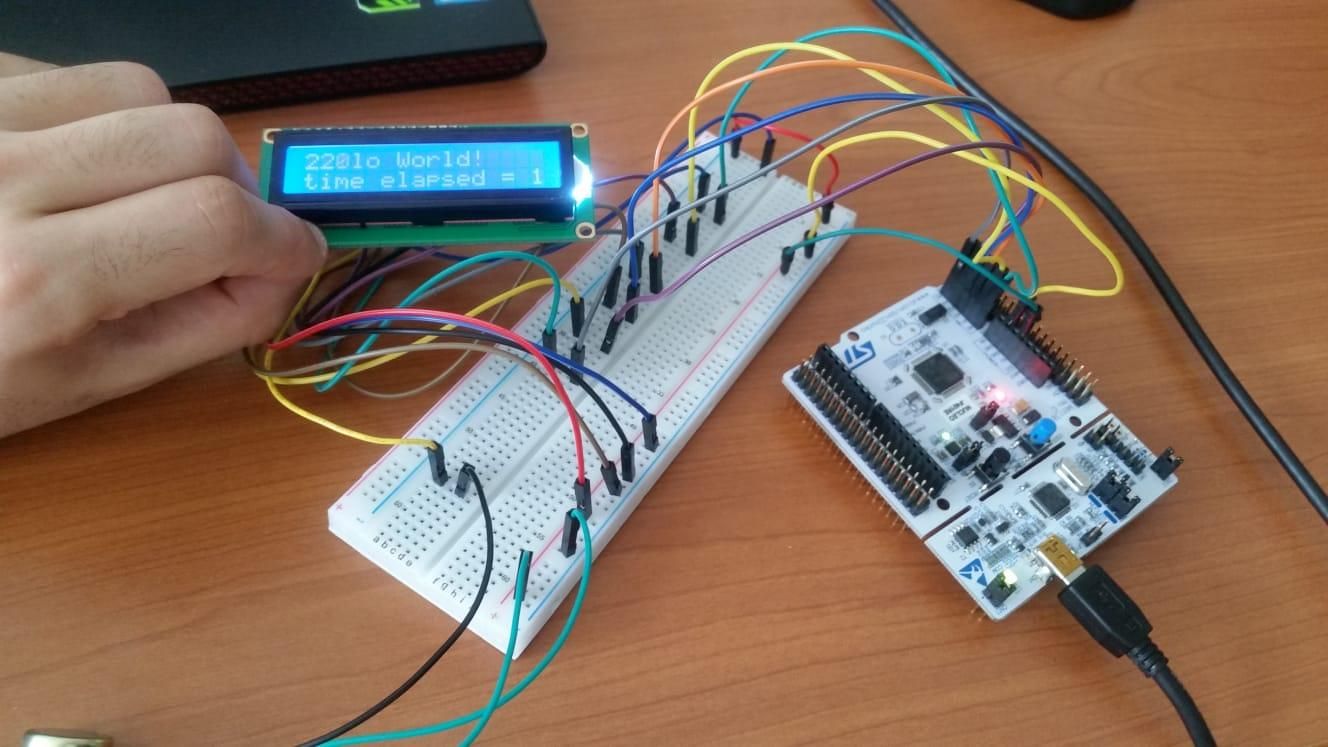 STM32F103: Interfacing LCD 16x2 (using Mbed.h) : 3 Steps - Instructables