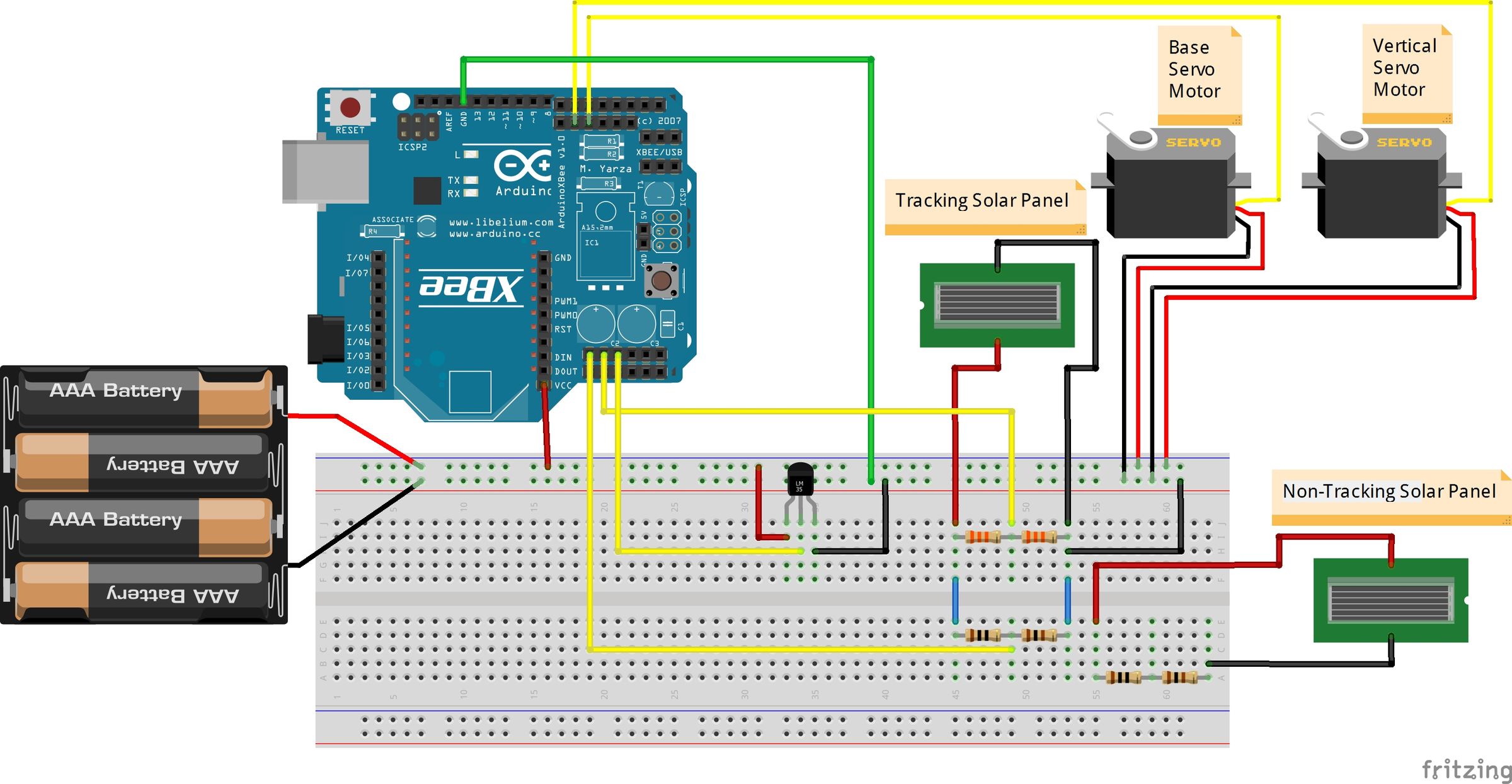 Solar Tracking With Arduino [Intelligent System] : 3 Steps - Instructables