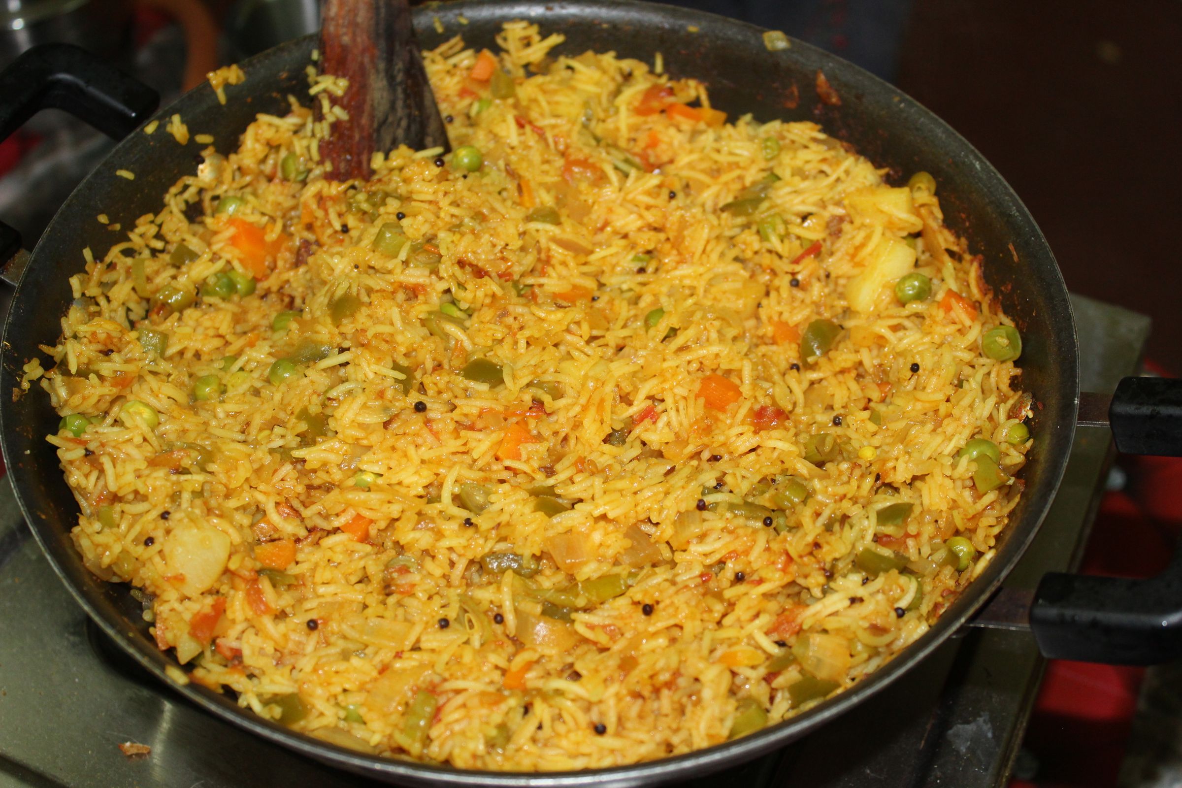 Indian Masala Rice - One Pot Meal : 11 Steps (with Pictures ...