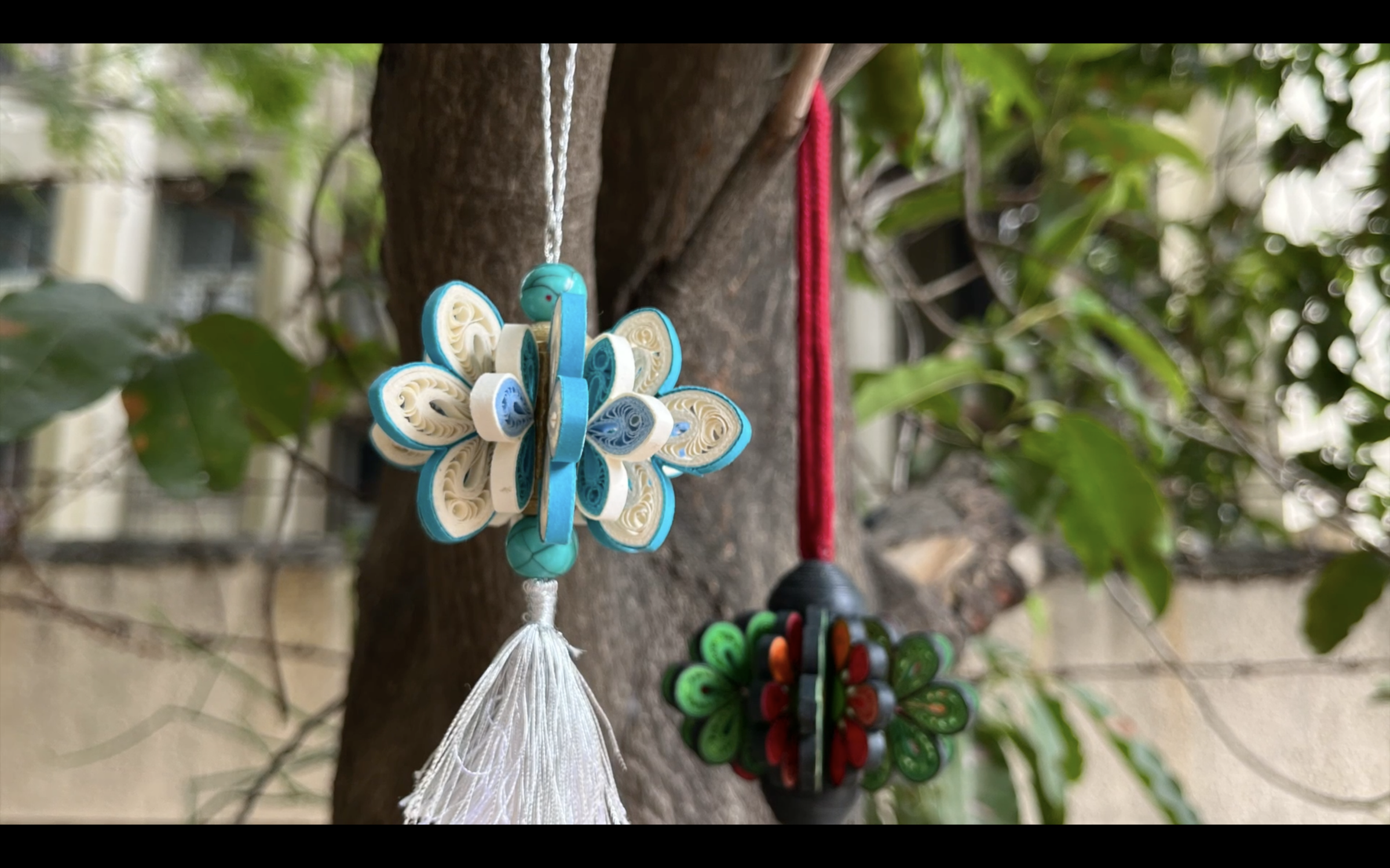 Paper Quilled Ornamental Dangler DIY : 13 Steps (with Pictures ...