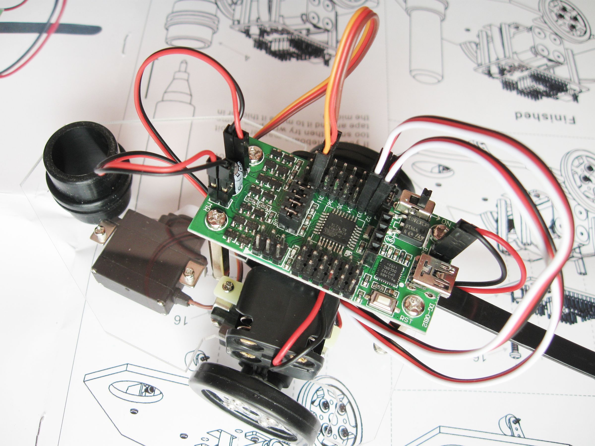 Building a Doodle Bot Kit From DAGU : 13 Steps (with Pictures ...