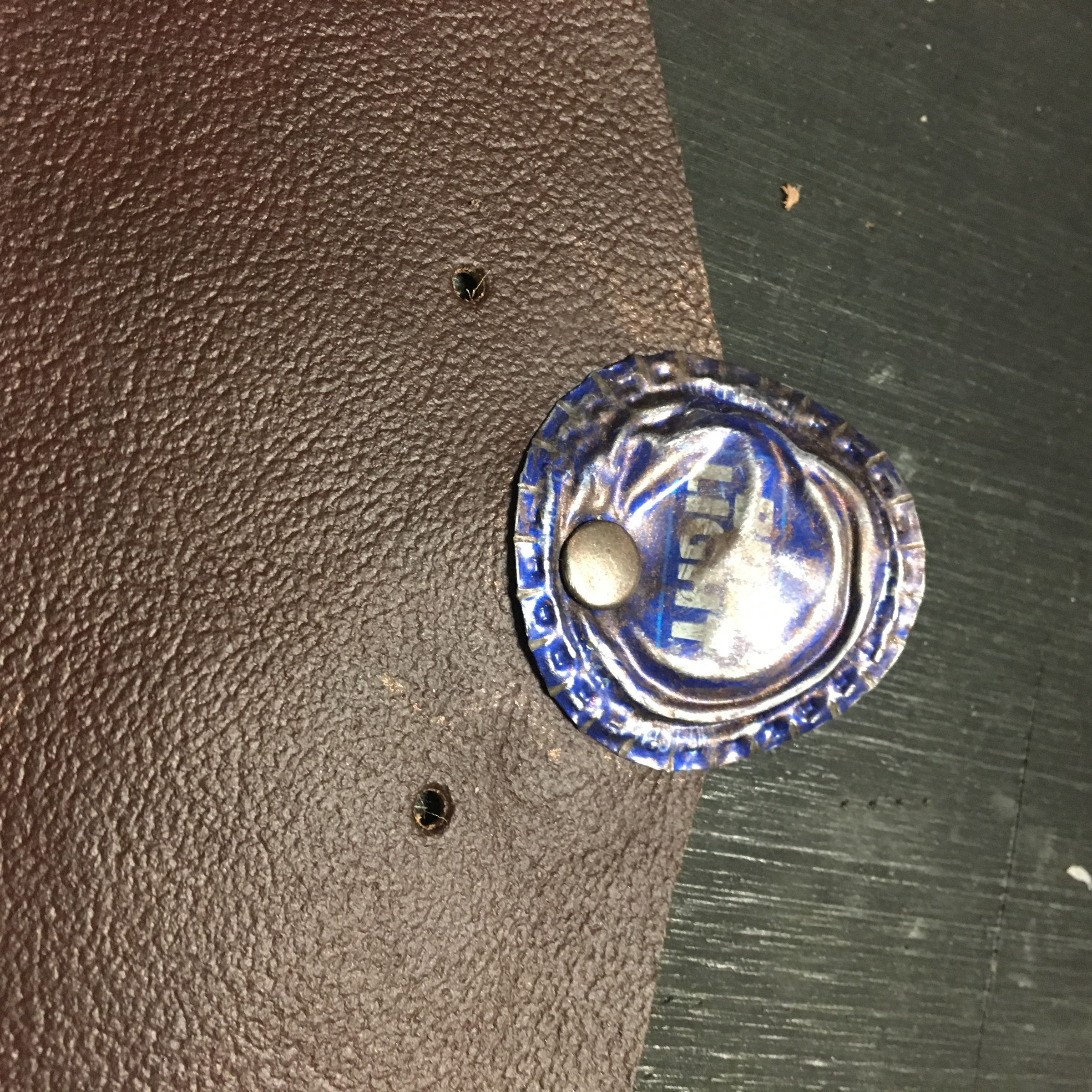 Bottle Cap Armored Bracer for Zombie Protection : 11 Steps (with ...