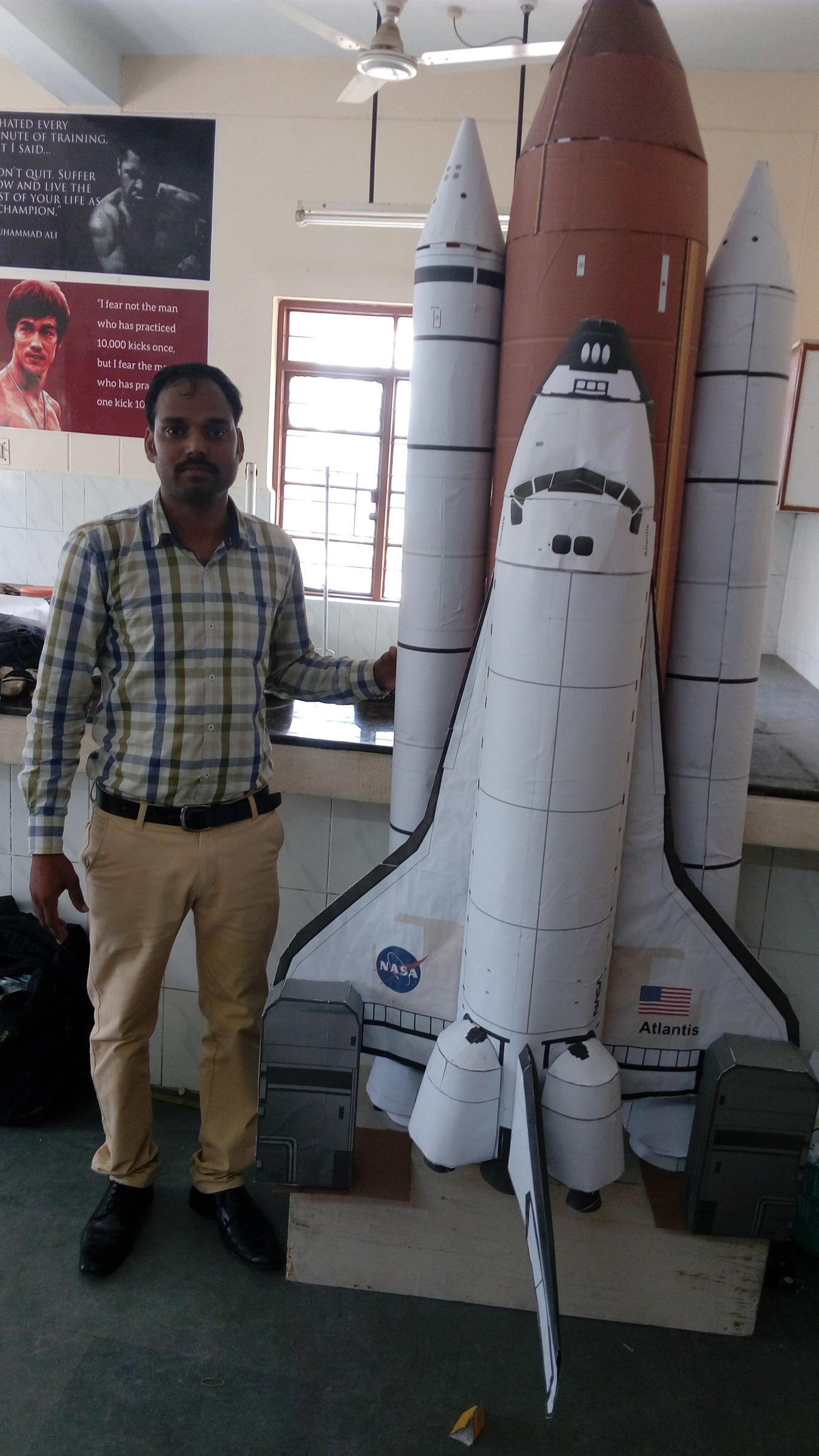 Space Shuttle Paper Model Print Out