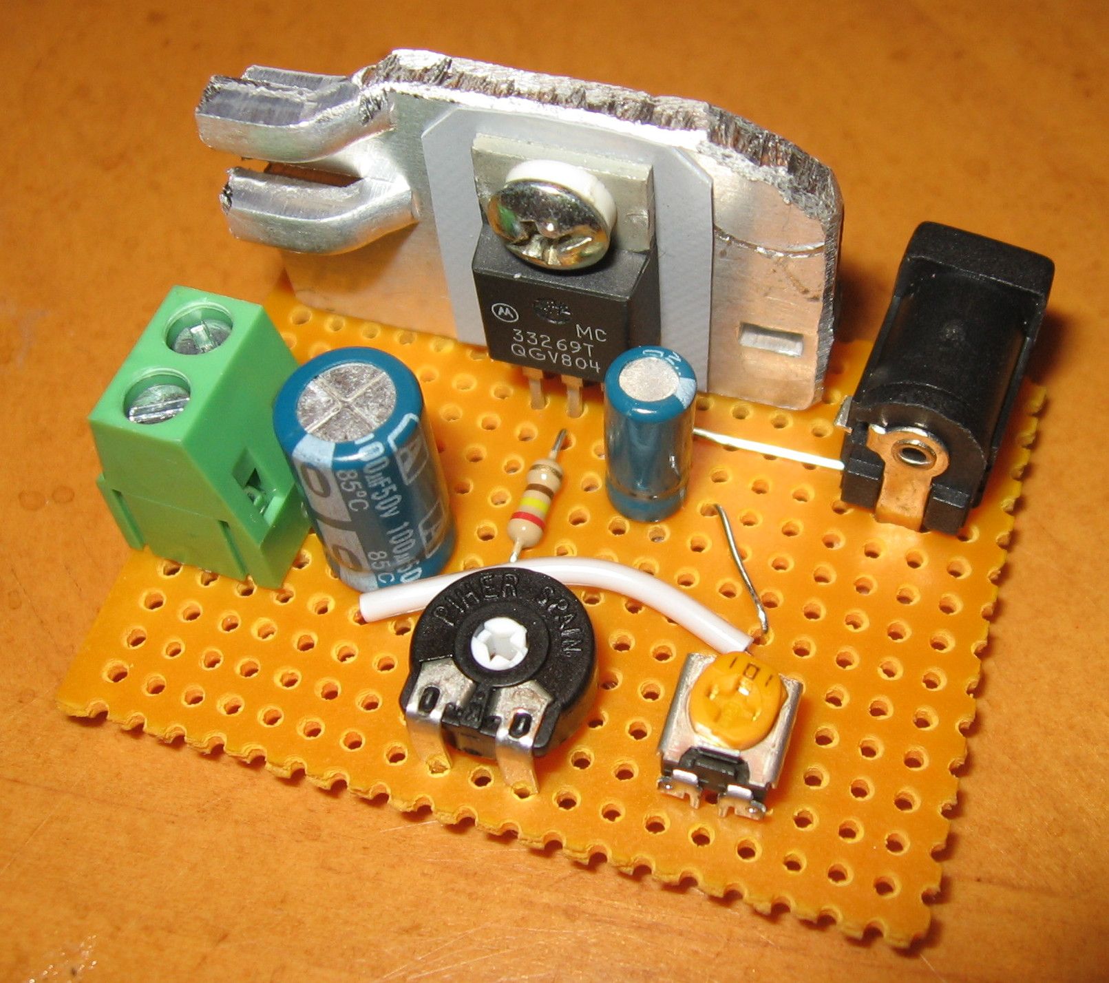 Improved Simple Adjustable DC Power Supply : 5 Steps - Instructables