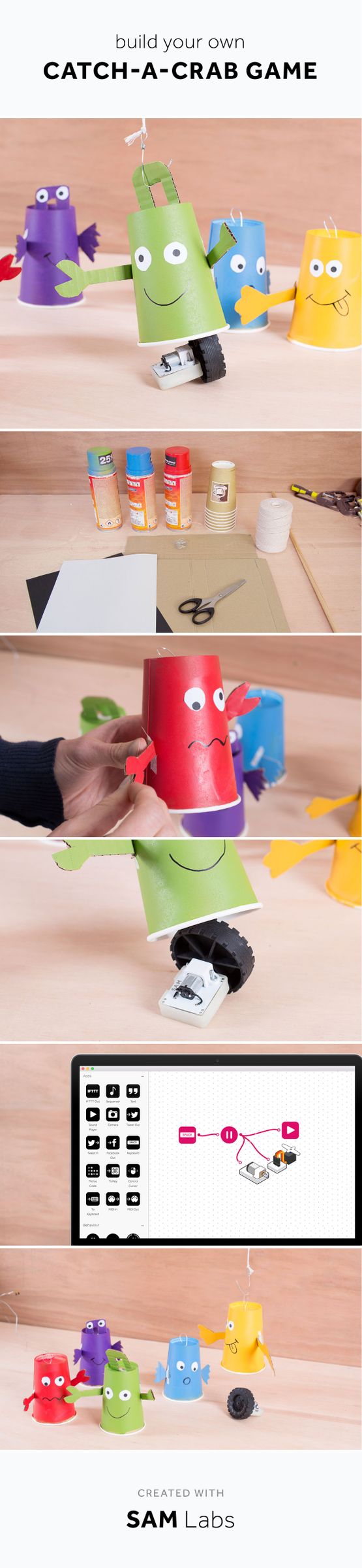 In Under 3 Minutes, Go Indoor Fishing: the Grab a Crab Game! : 5 Steps ...