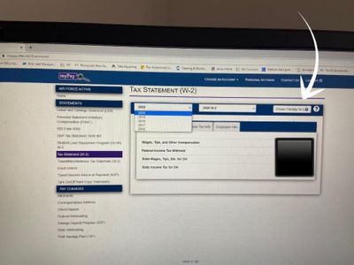 How to Use MyPay to Obtain a W-2 in the Air Force : 8 Steps - Instructables