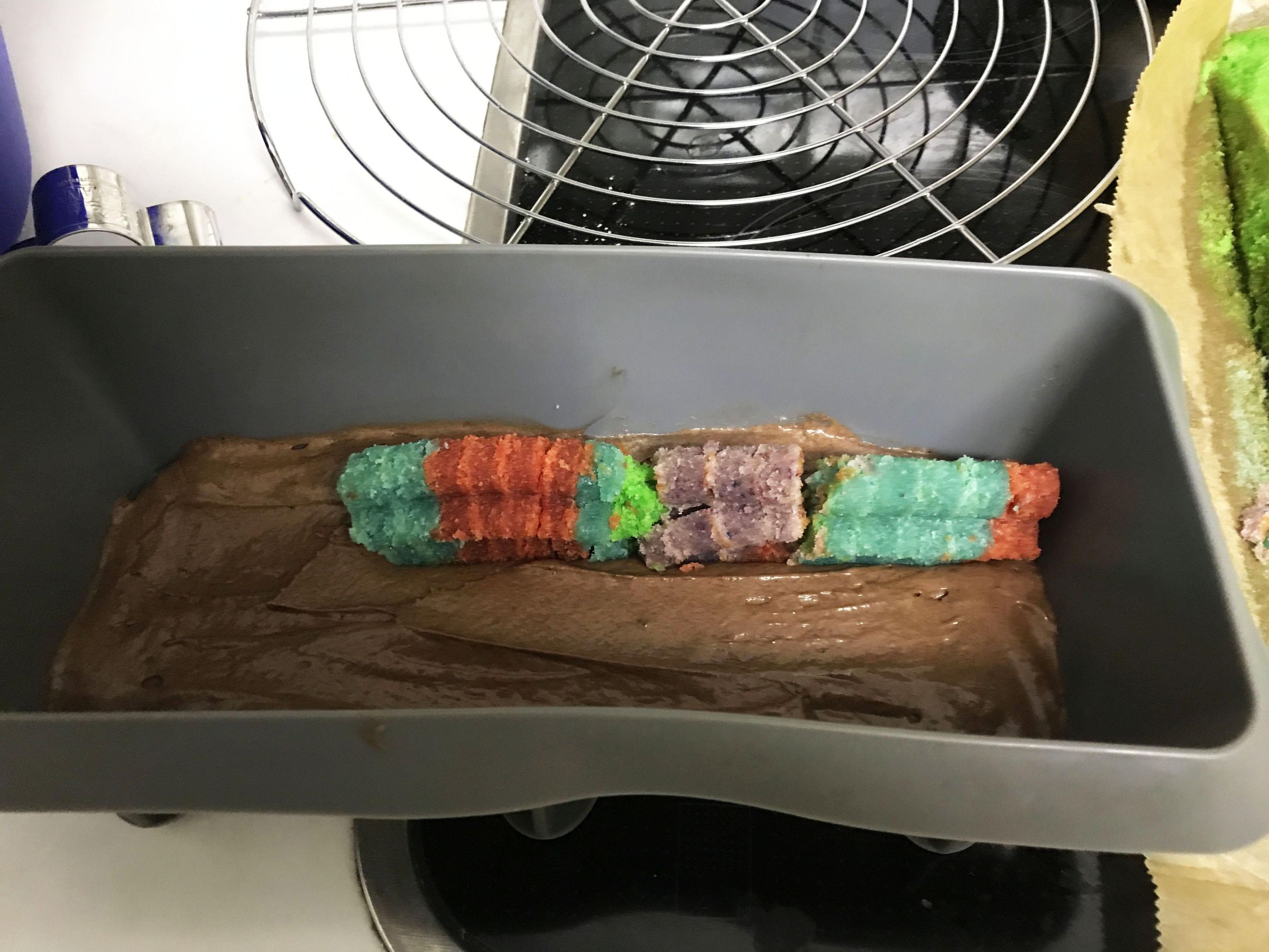 Colorful Marble Cake (not Only for Kids) : 7 Steps (with Pictures ...