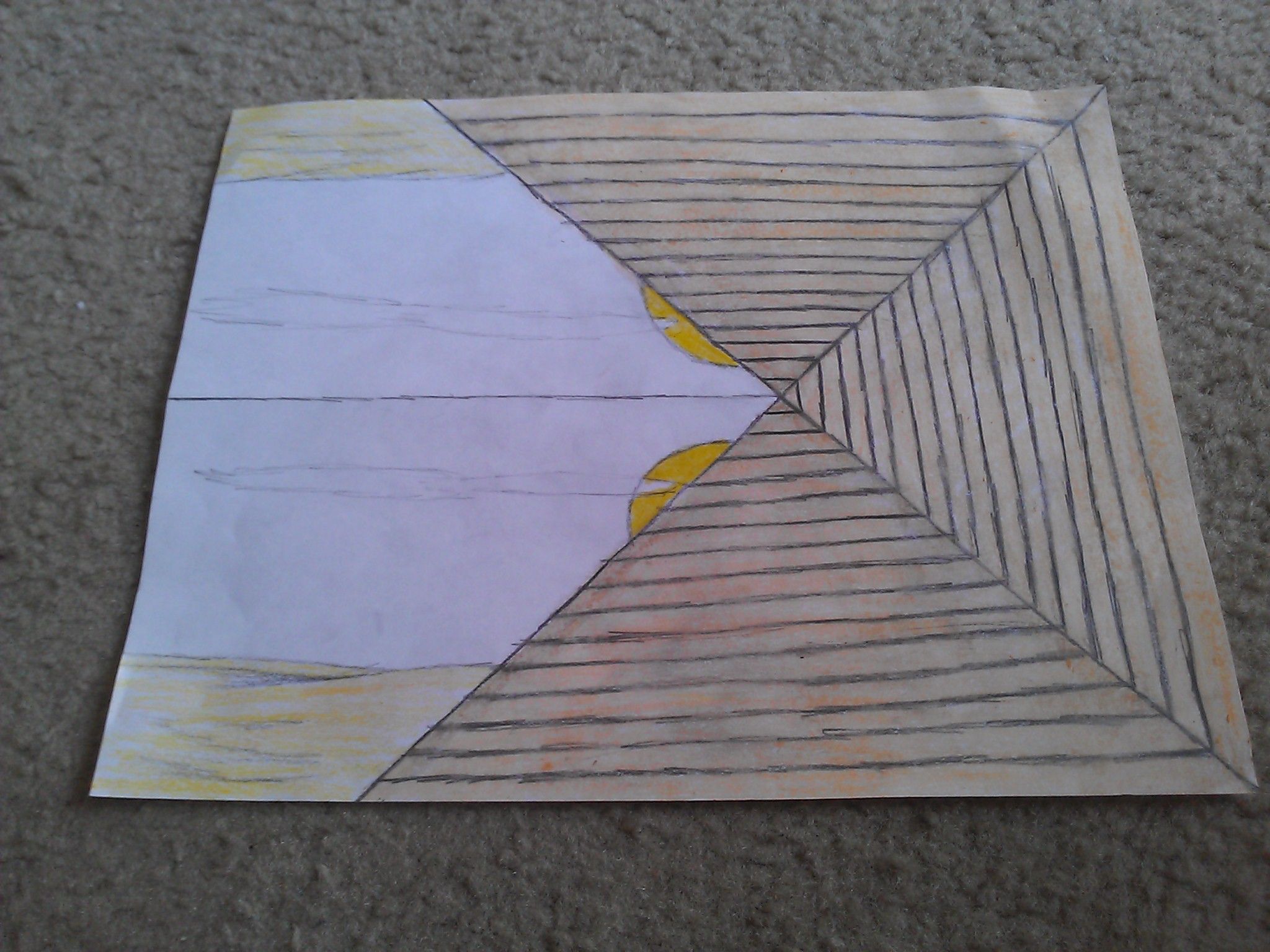 Paper 3D Pyramid : 16 Steps - Instructables