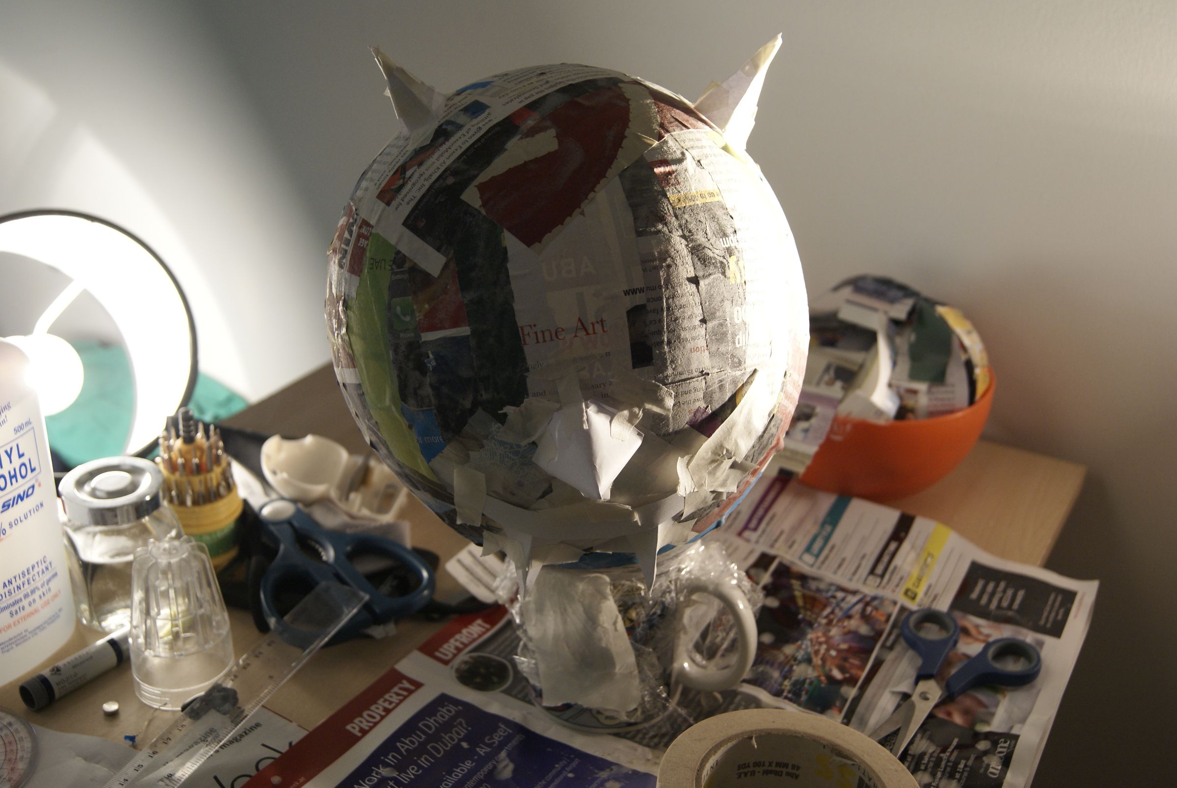 Papier Mache Monster Mask : 8 Steps - Instructables