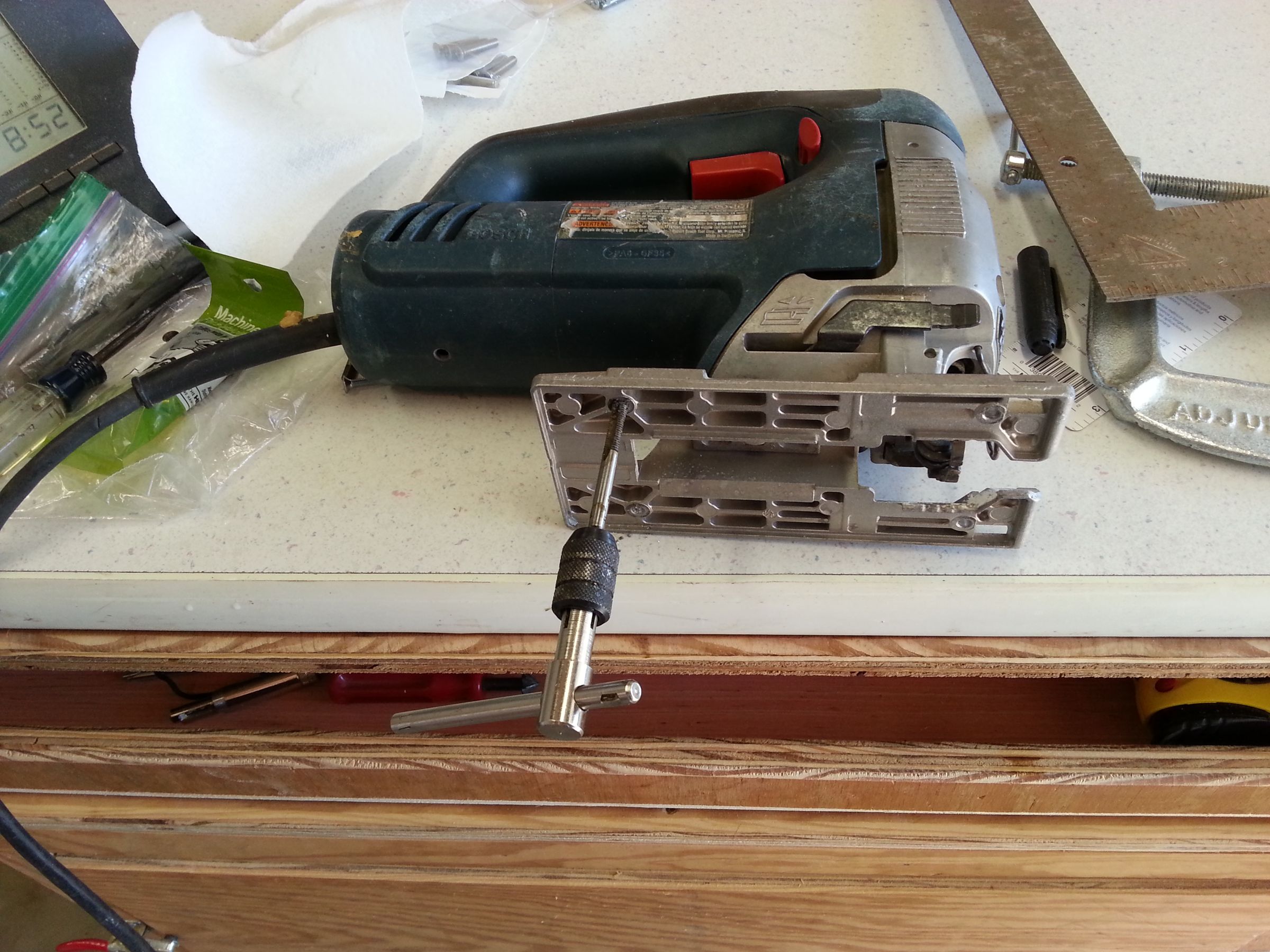 Add a Jig Saw Table to Your Table Saw : 6 Steps (with Pictures ...