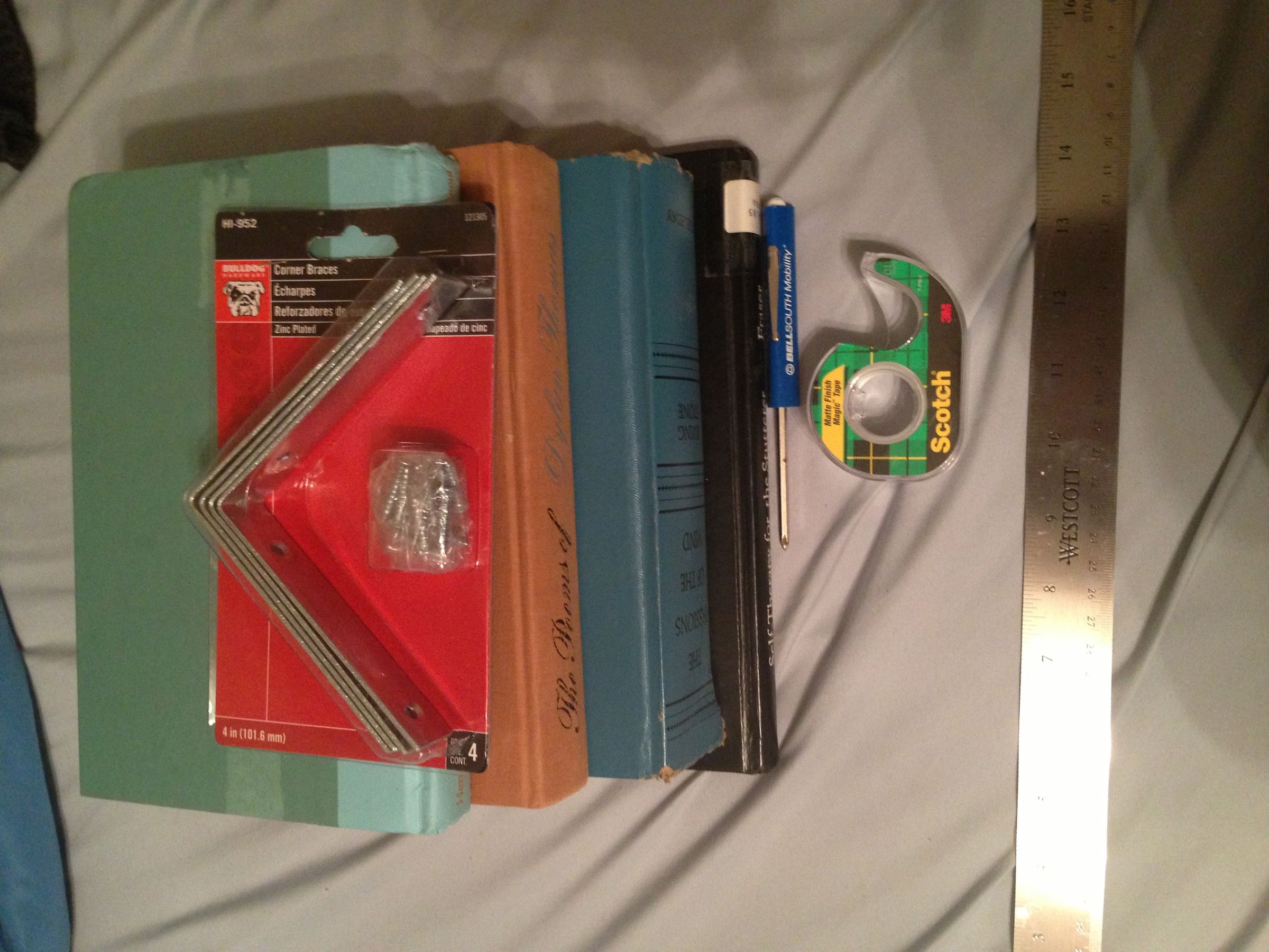 Invisible Bookshelf That Will Not Damage Your Books! : 6 Steps ...