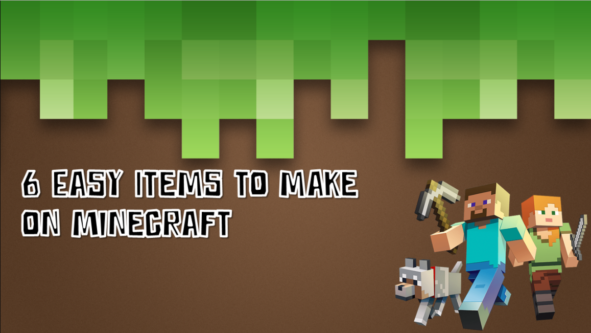 How to Make 6 Easy Iteam on Minecraft : 26 Steps - Instructables