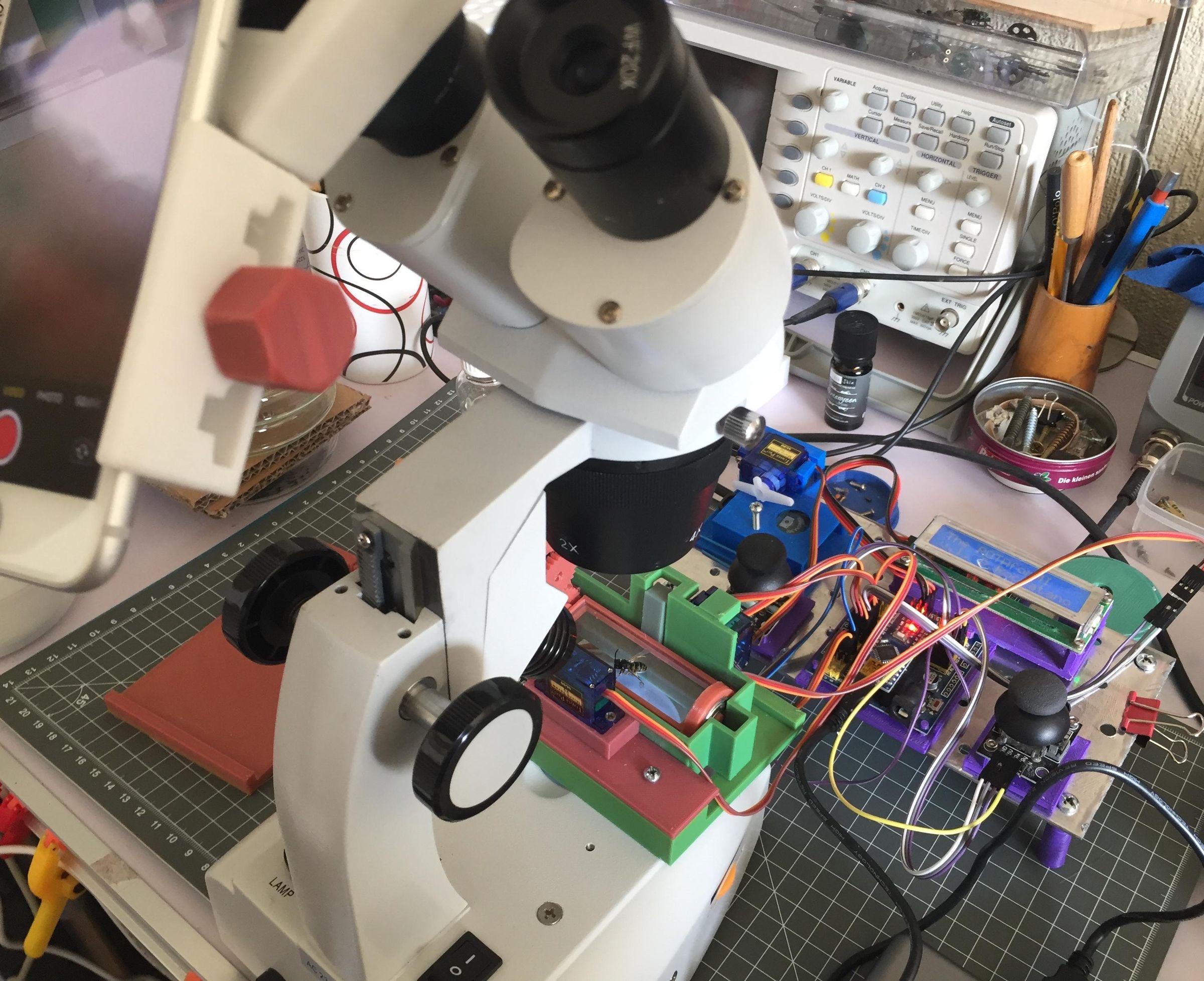The ROTAforMI: a RObotic TAble for Microscopy : 7 Steps (with Pictures ...