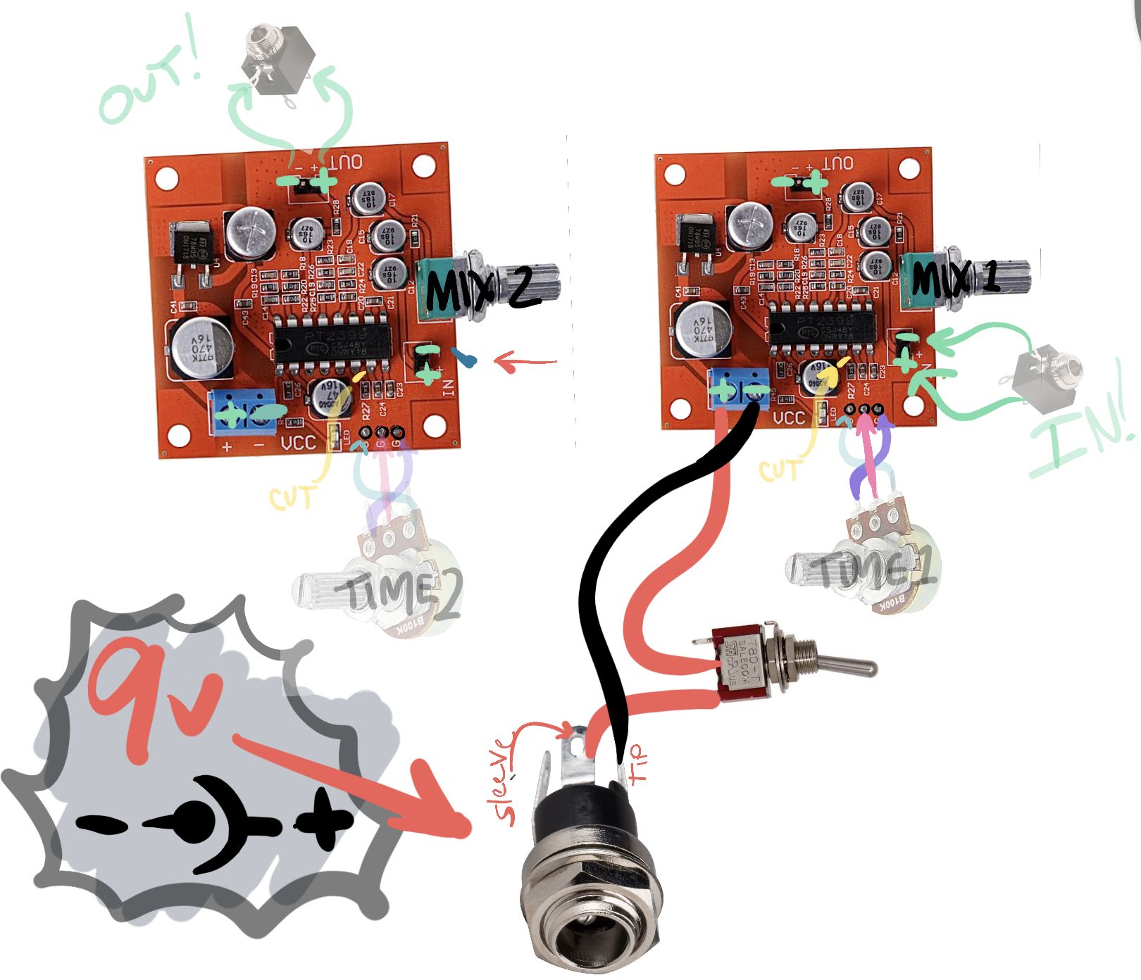Double Delay Effect : 10 Steps (with Pictures) - Instructables