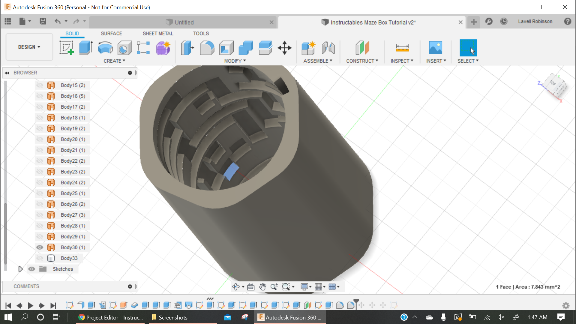 Labyrinth Puzzle Box Fusion 360 : 18 Steps (with Pictures) - Instructables