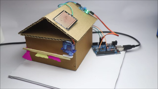 Automated Rain Shield for Laundry Using Arduino : 6 Steps (with Pictures) - Instructables