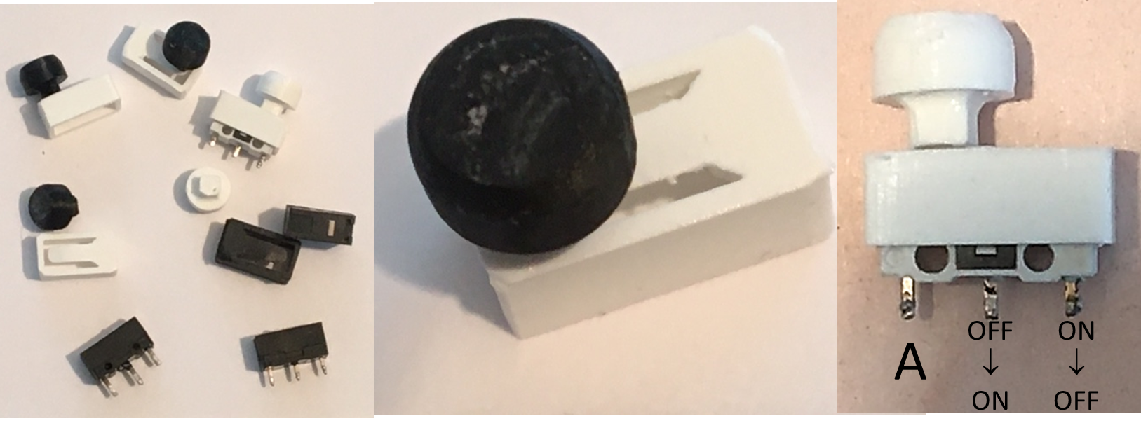 Making a 3-way Switch Button From a Refurbished Computer Mouse. : 4 Steps - Instructables