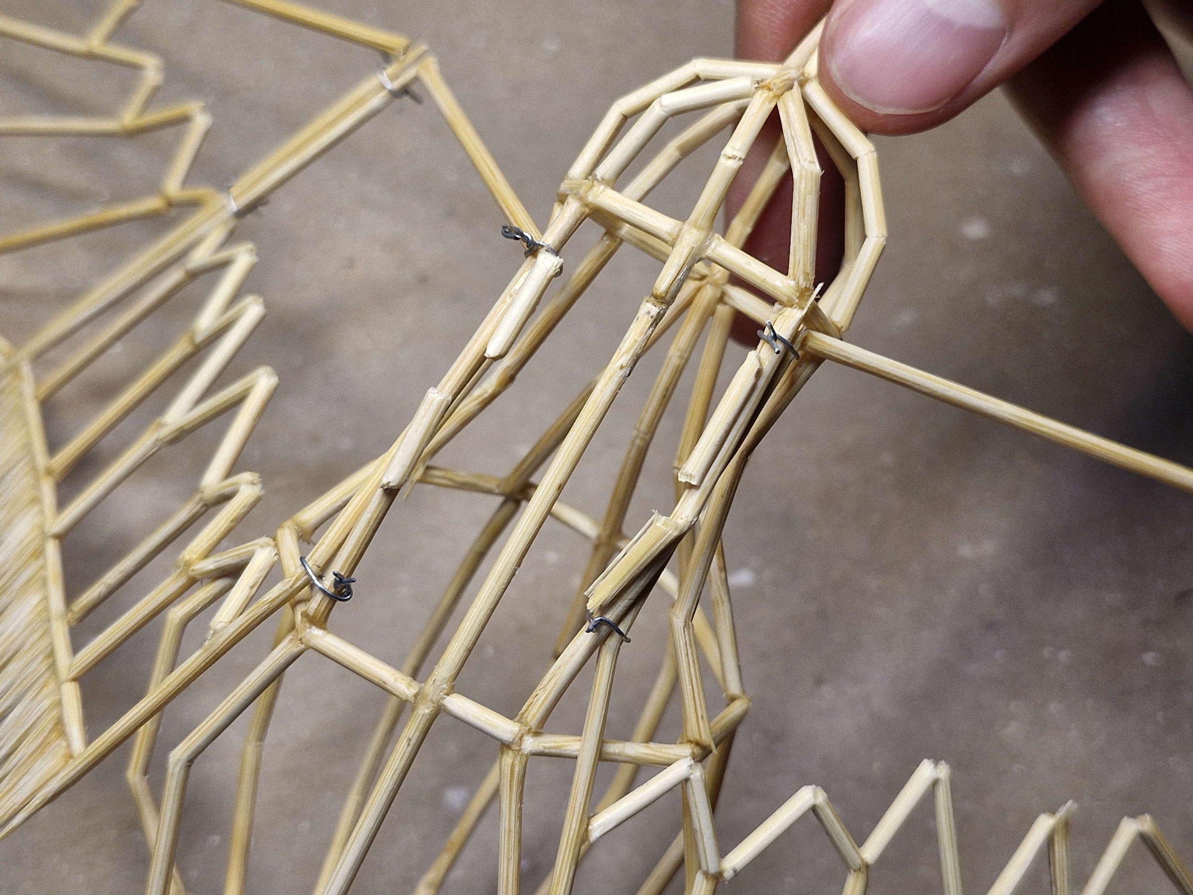 Crafting a Moving Bird Sculpture From Wooden Sticks and Balsa Wood : 23 ...