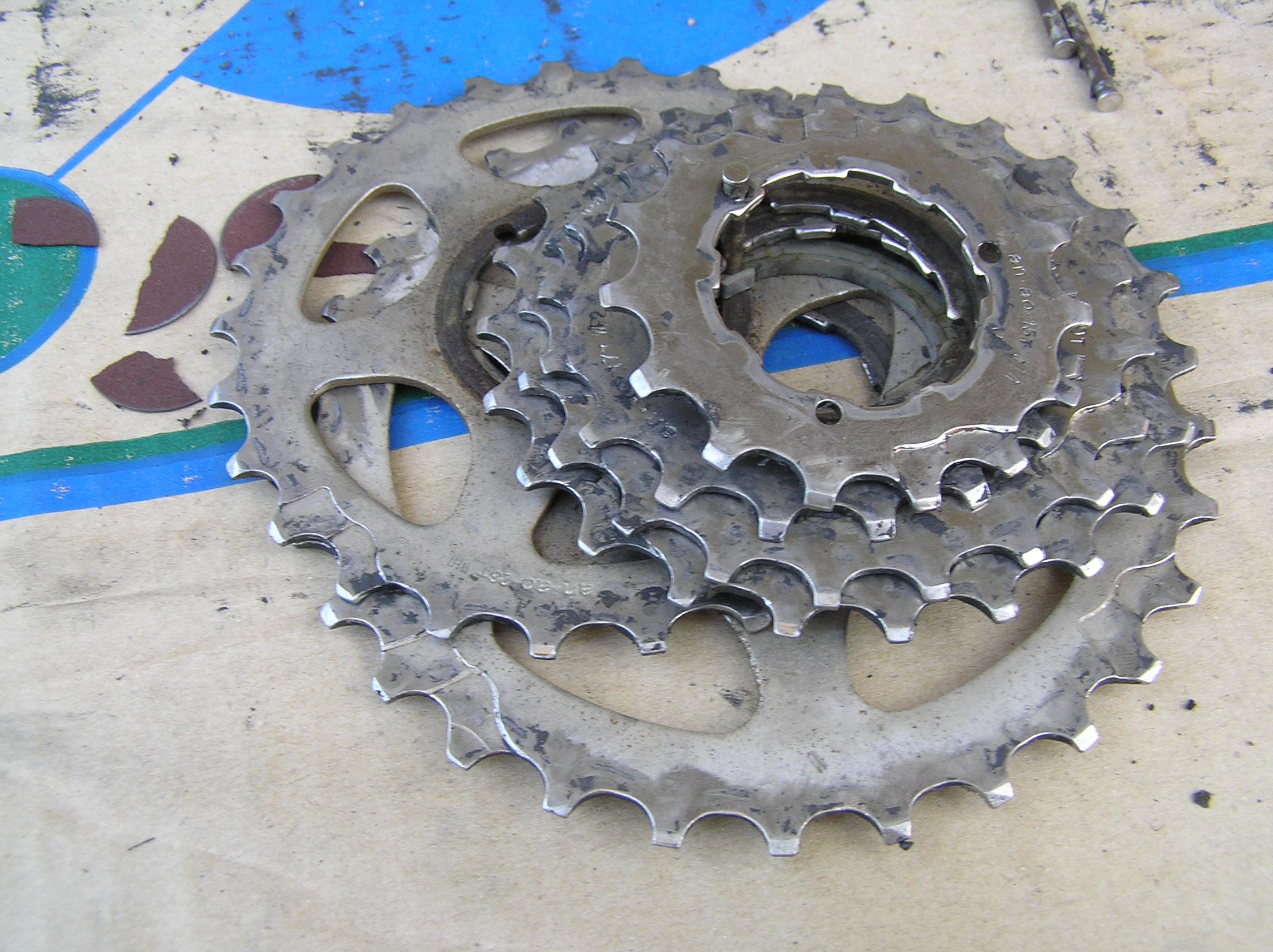 Taking Apart a Bike's Rear Cluster : 6 Steps - Instructables