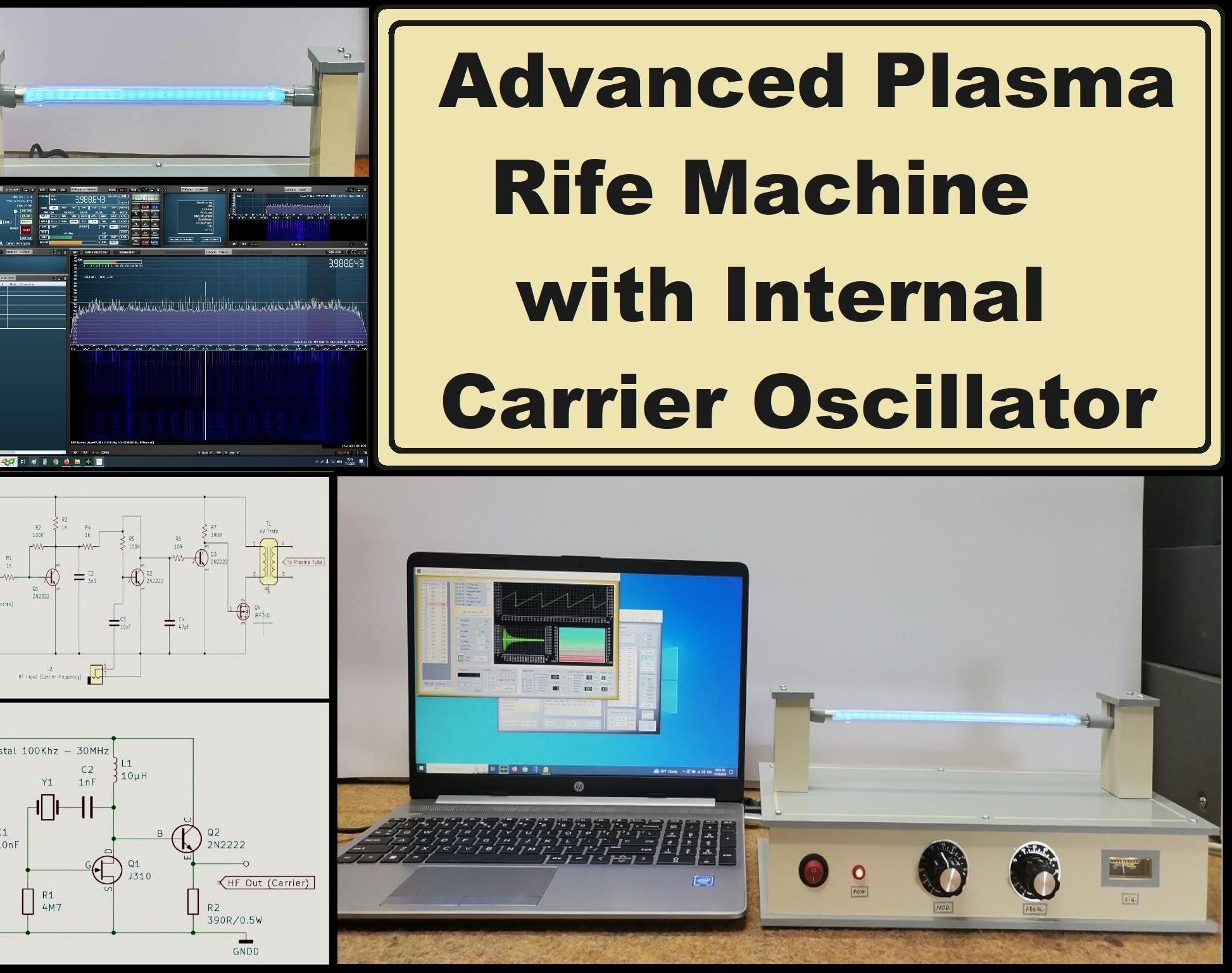 Advanced Plasma Rife Machine With Internal Carrier Oscillator : 5 Steps - Instructables