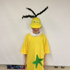 Easy Sneetch Costume for Dr. Seuss Day or Halloween : 5 Steps ...