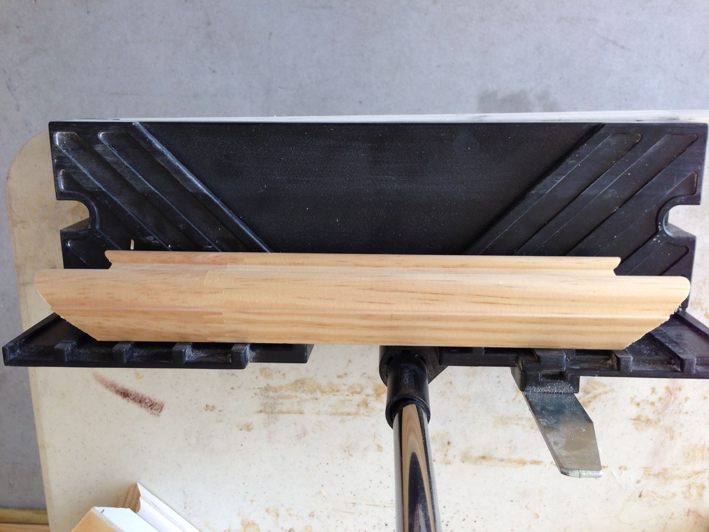 Chair Rail End Created at Round Rock Tech Shop : 5 Steps - Instructables