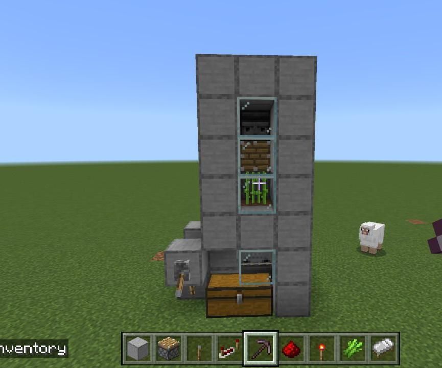 Minecraft 1.19 Bedrock Bonemeal Sugar Cane Farm : 5 Steps - Instructables
