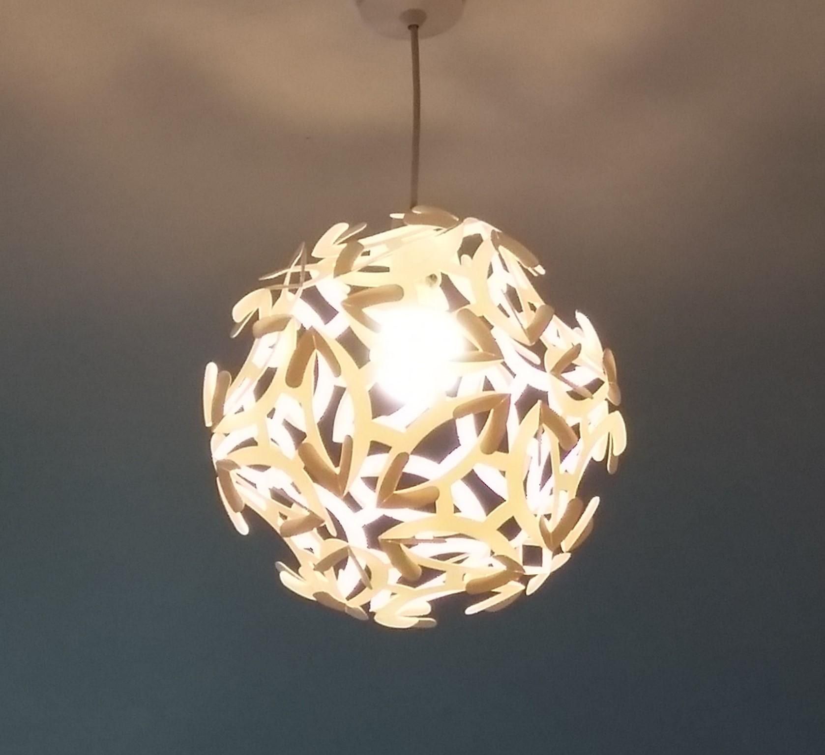 Interlocking Icosahedron Light Shade : 9 Steps (with Pictures ...