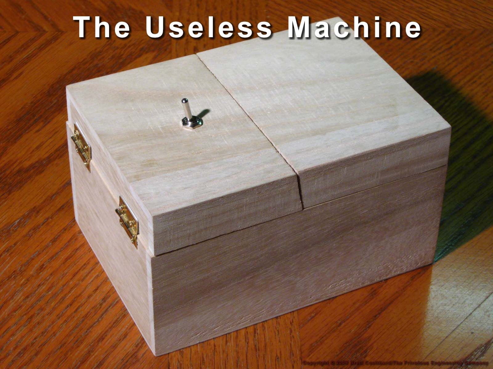 The Most Useless Machine EVER! : 11 Steps (with Pictures) - Instructables