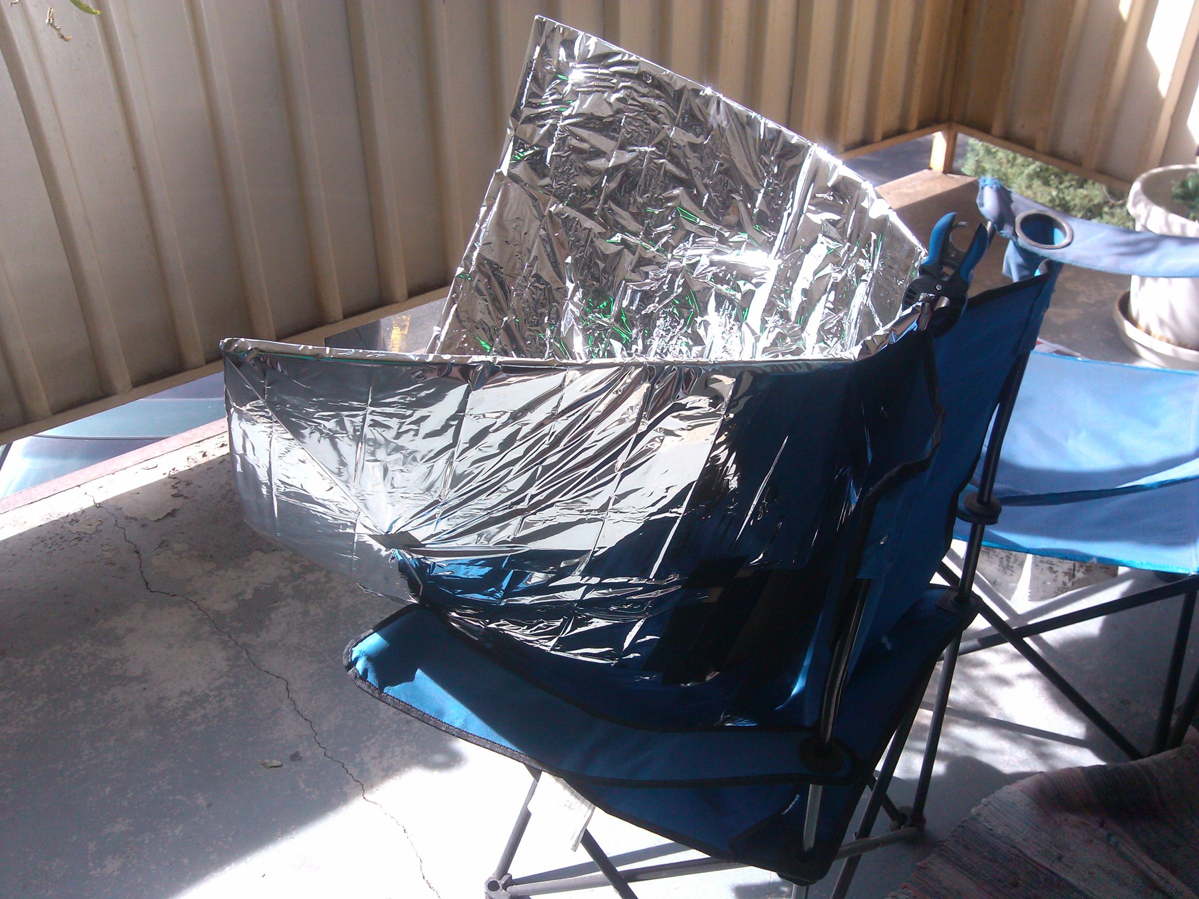 Solar Funnel Cooker (My Version) - Instructables