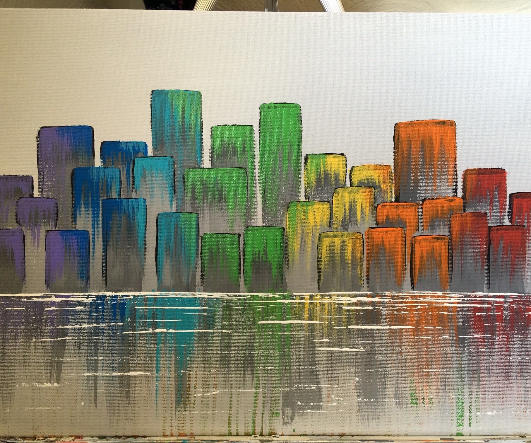 Cityscape Painting : 9 Steps (with Pictures) - Instructables