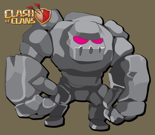 Clash Of Clans Golem
