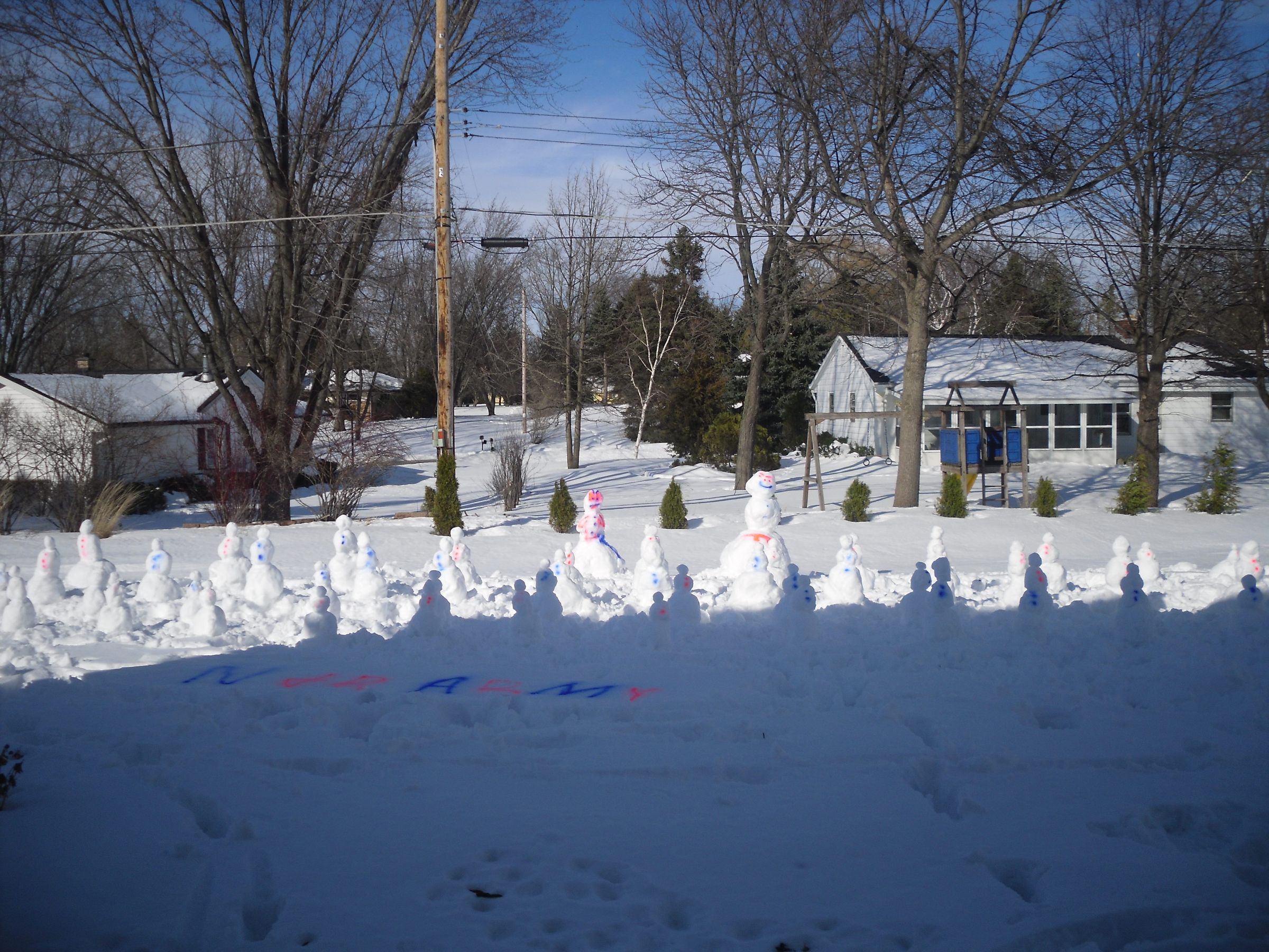 SNOWMAN ARMY - Instructables