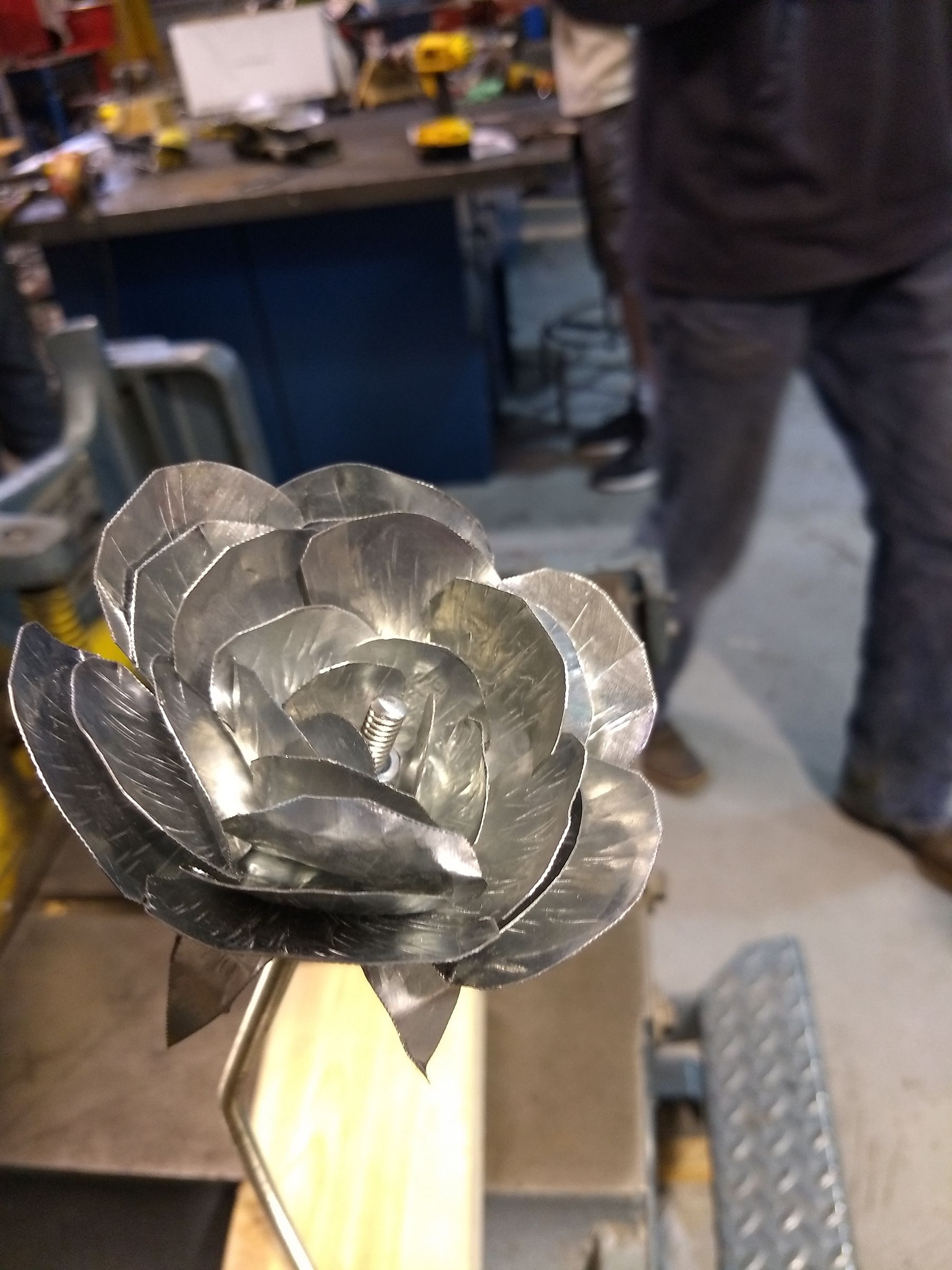 Home Improvement Store: Metal Rose : 14 Steps (with Pictures ...