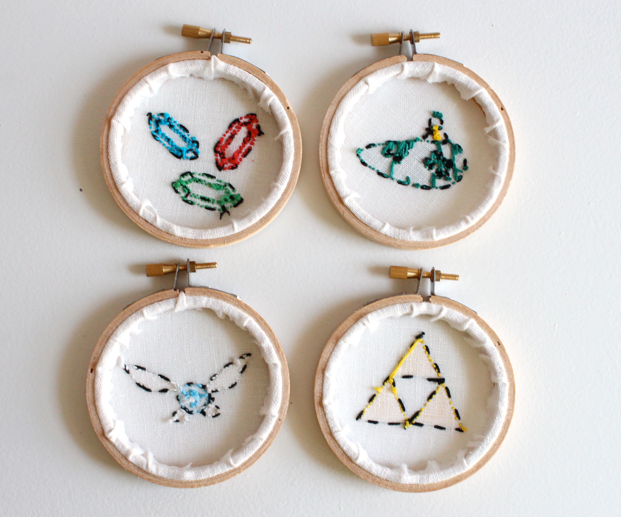 Legend of Zelda Embroideries + Pattern : 11 Steps (with Pictures ...