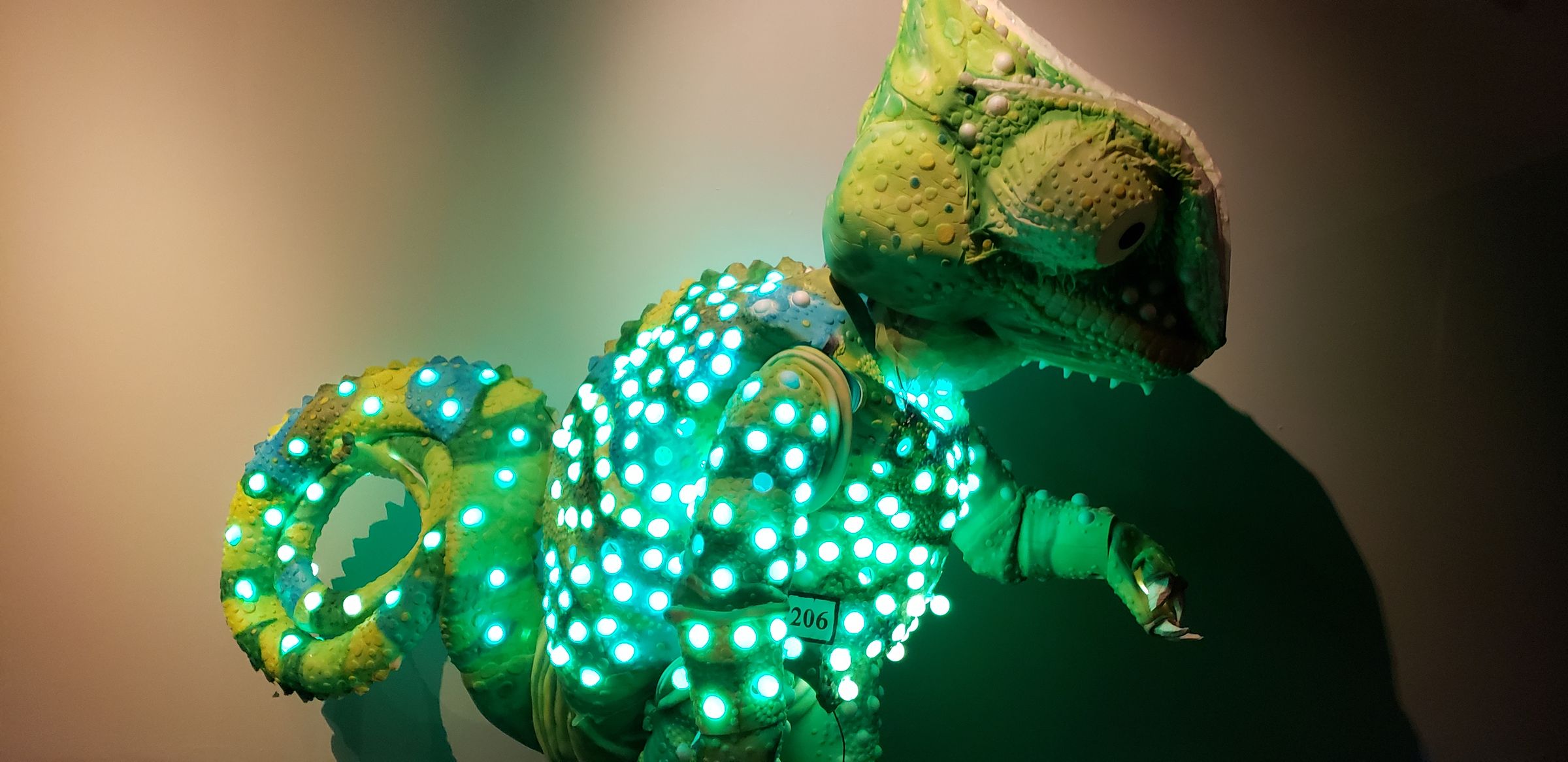 LED Color Sensing Chameleon Costume : 20 Steps (with Pictures ...