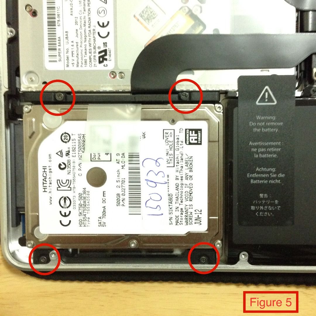 Replace the Hard Drive in MacBook Pro : 4 Steps (with Pictures ...
