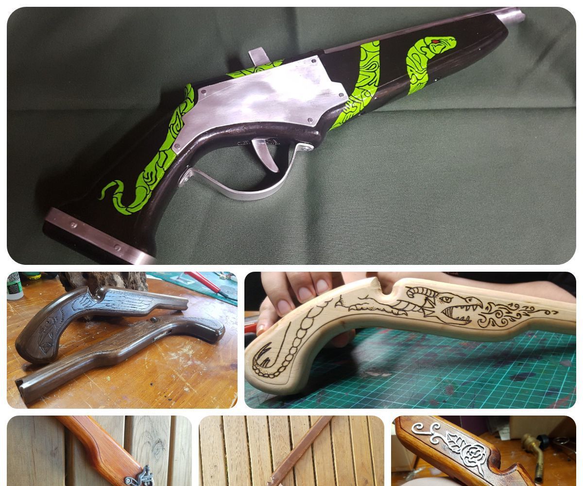 DIY Small LARP Bandgun in Under an Hour! : 10 Steps - Instructables