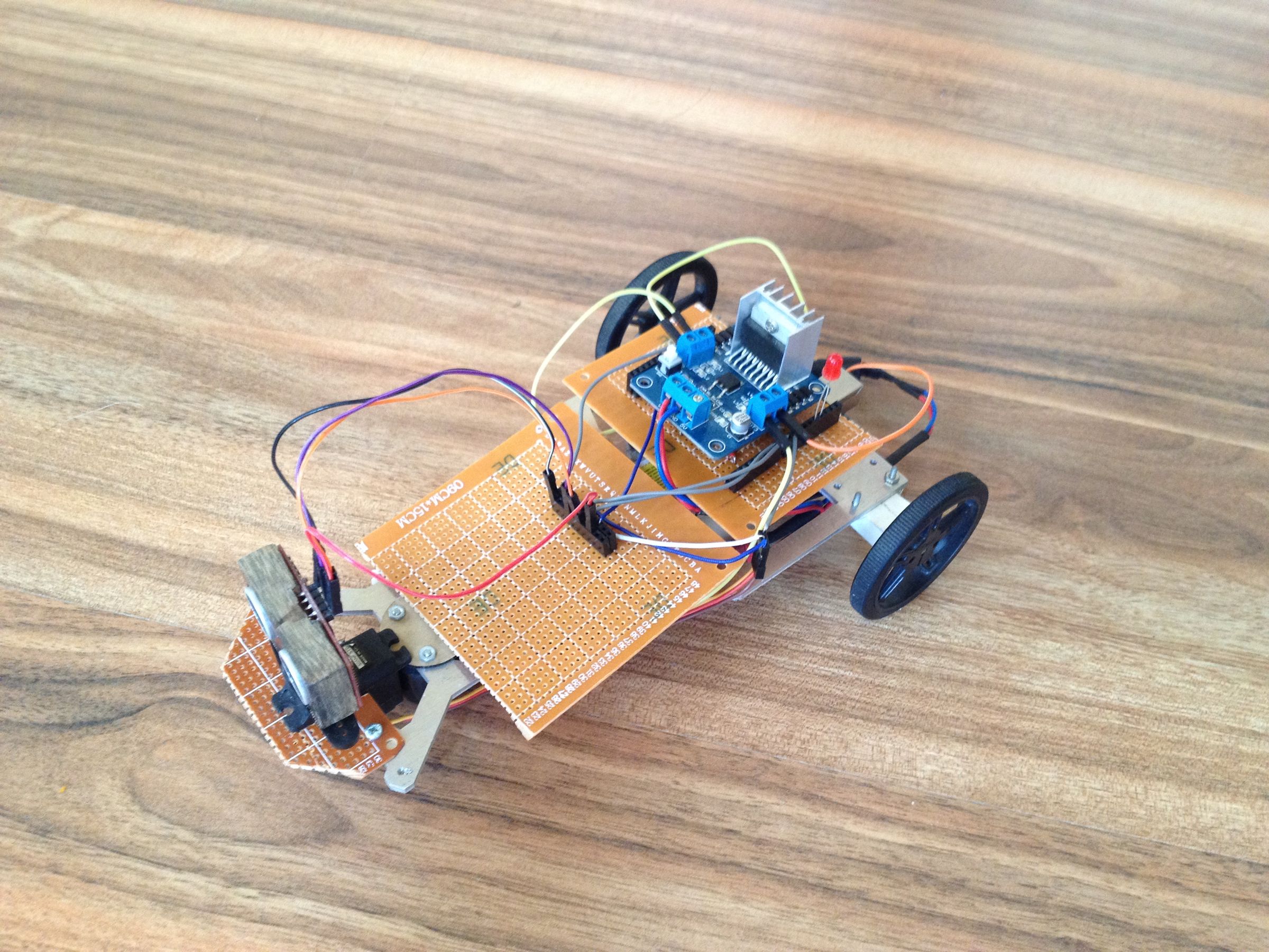 Obsatcle Avoidance Vehicle Using ATmega328P Microcontroller (Arduino) : 5 Steps - Instructables