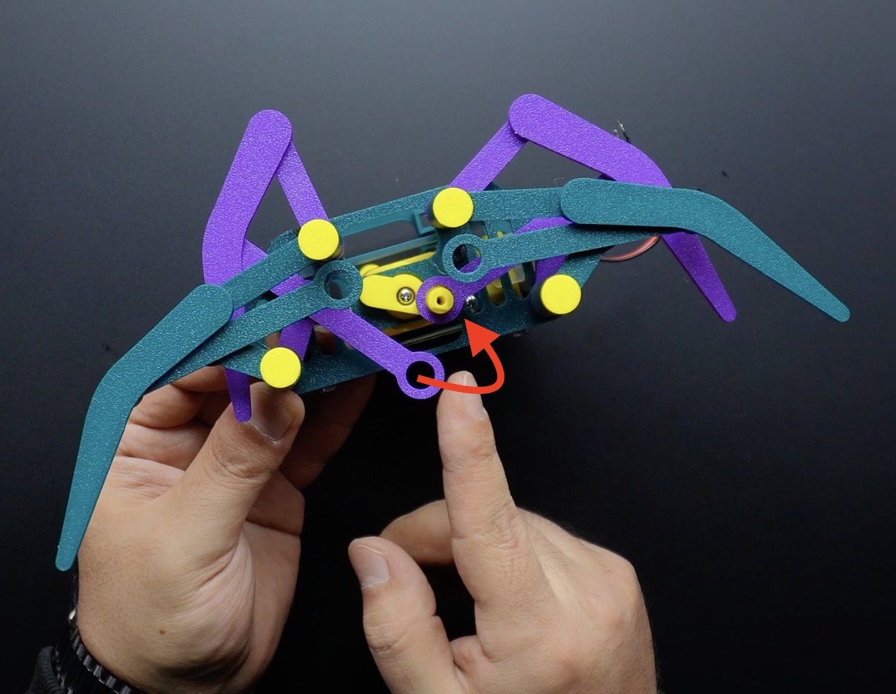 3D Printed Theo Jansen Style Octopod Robot (Arduino Based) : 7 Steps ...