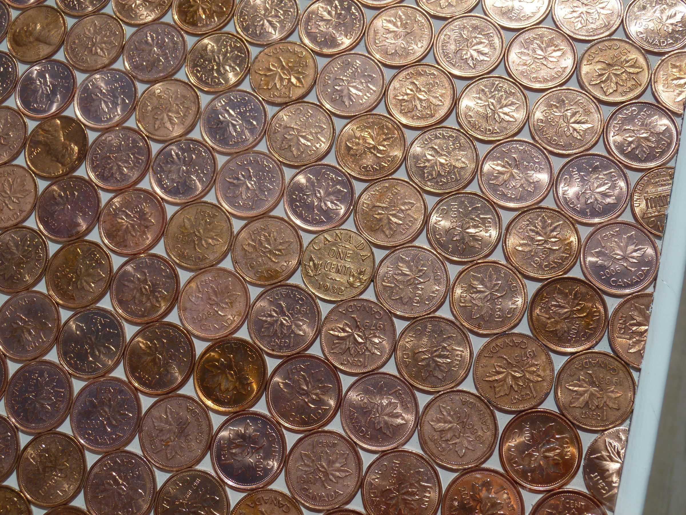 PENNY TABLE : 4 Steps (with Pictures) - Instructables