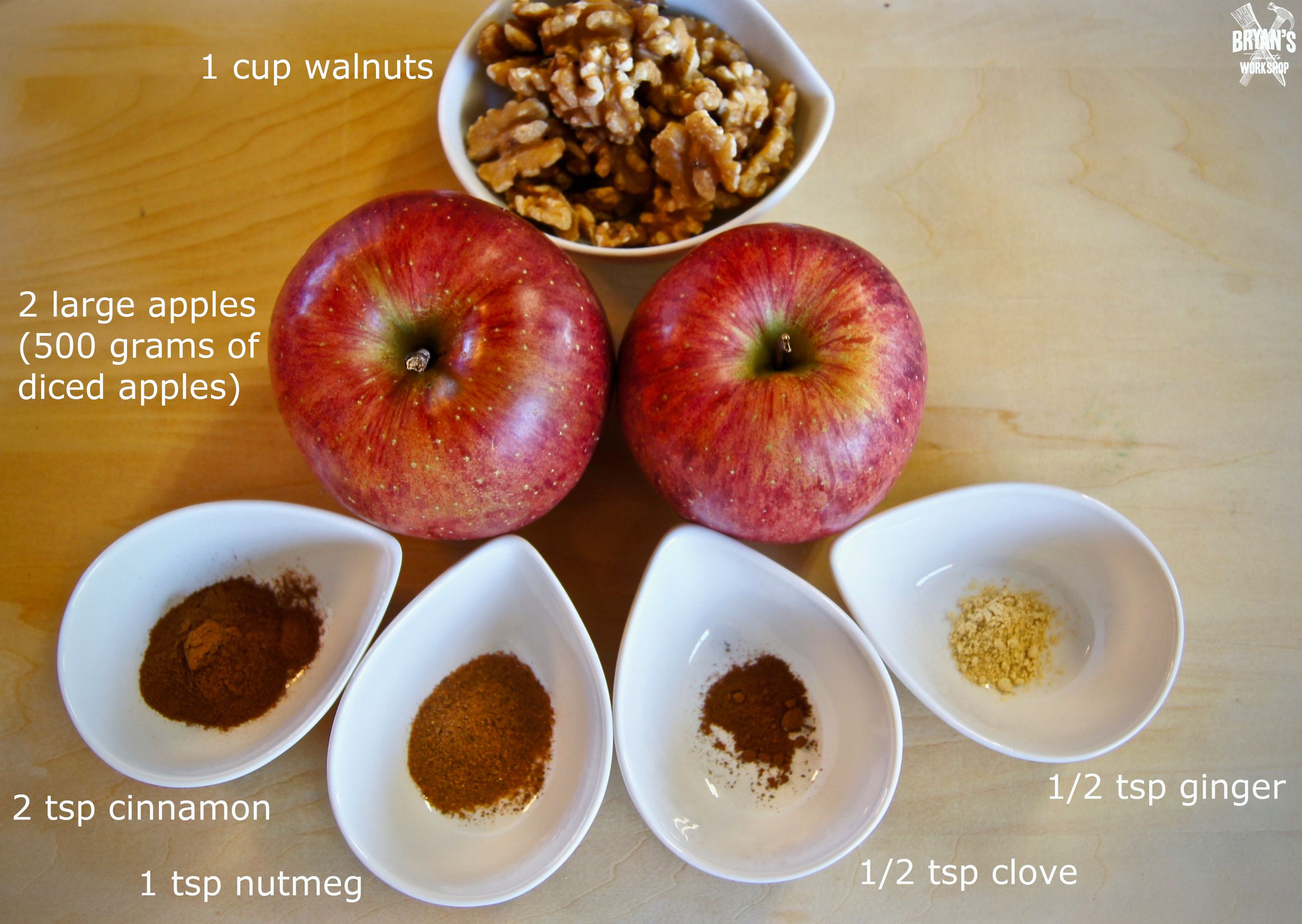 Apple & Walnut Spice Bread! : 6 Steps (with Pictures) - Instructables