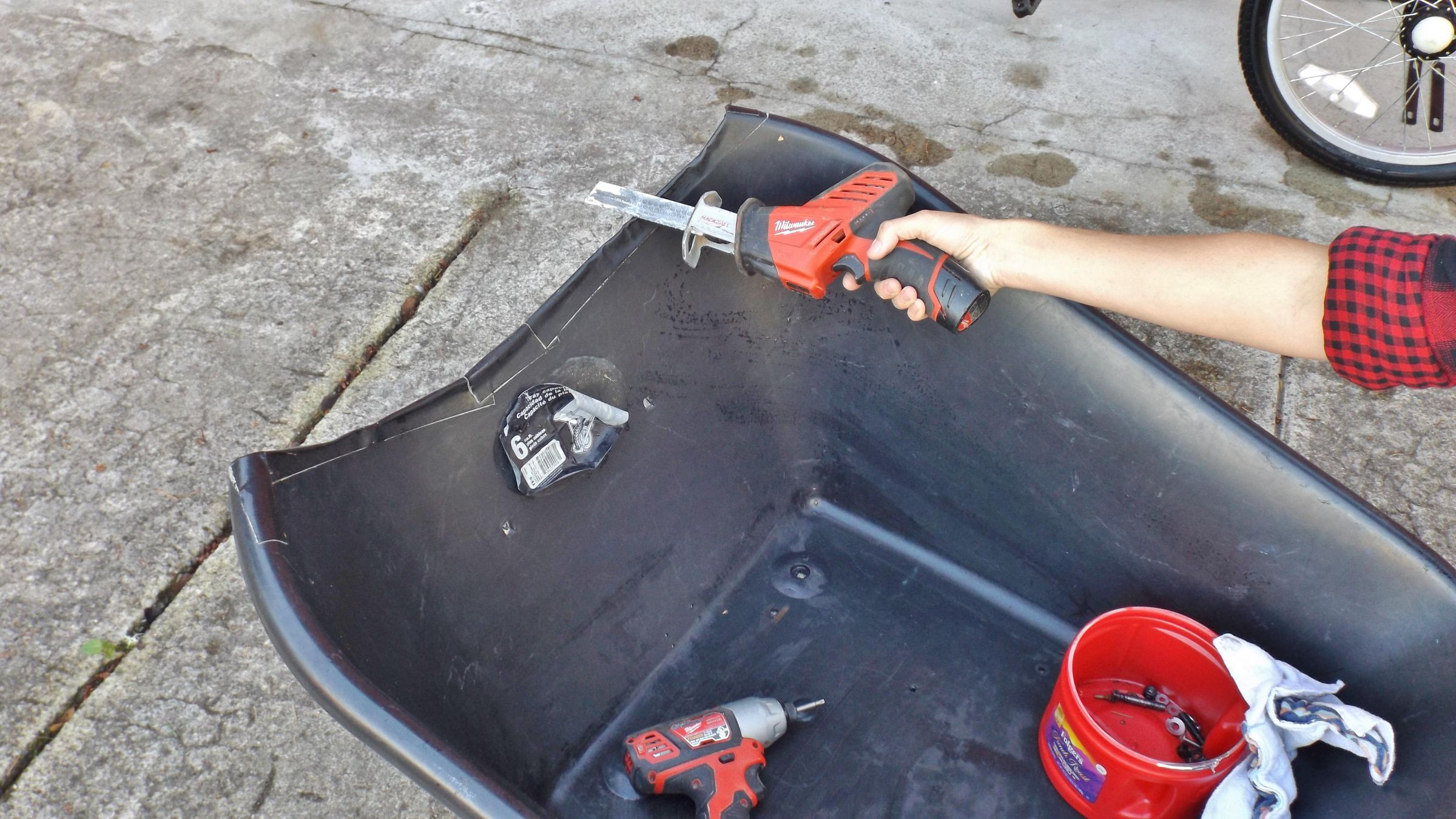 Cargo Bike / Wheelbarrow Trike (aka SUV With Pedals) : 6 Steps (with ...