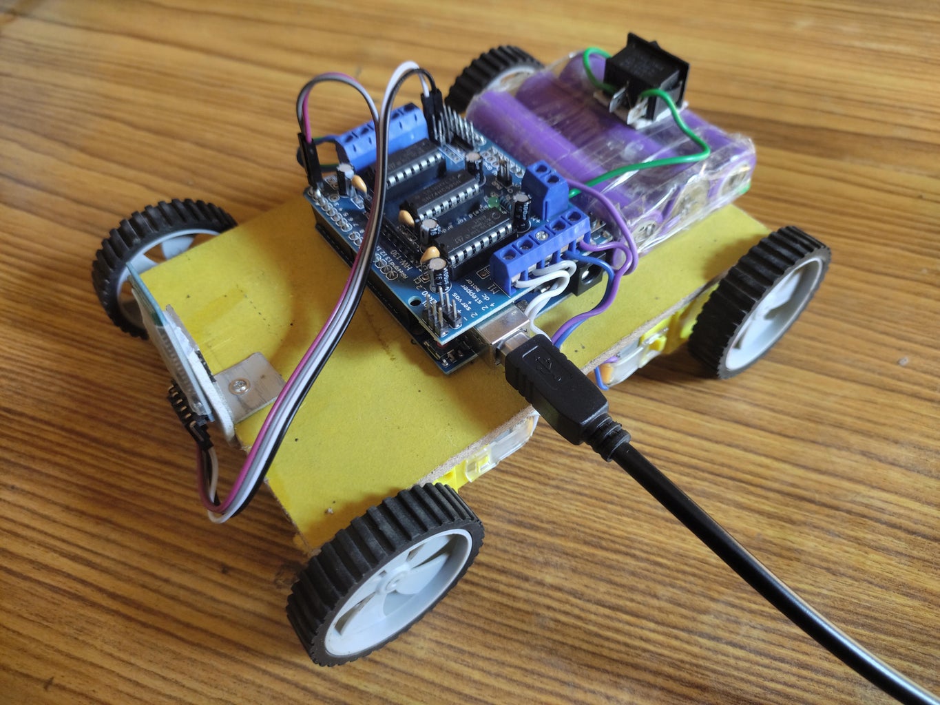 Arduino Bluetooth Car 12 Steps With Pictures Instructables