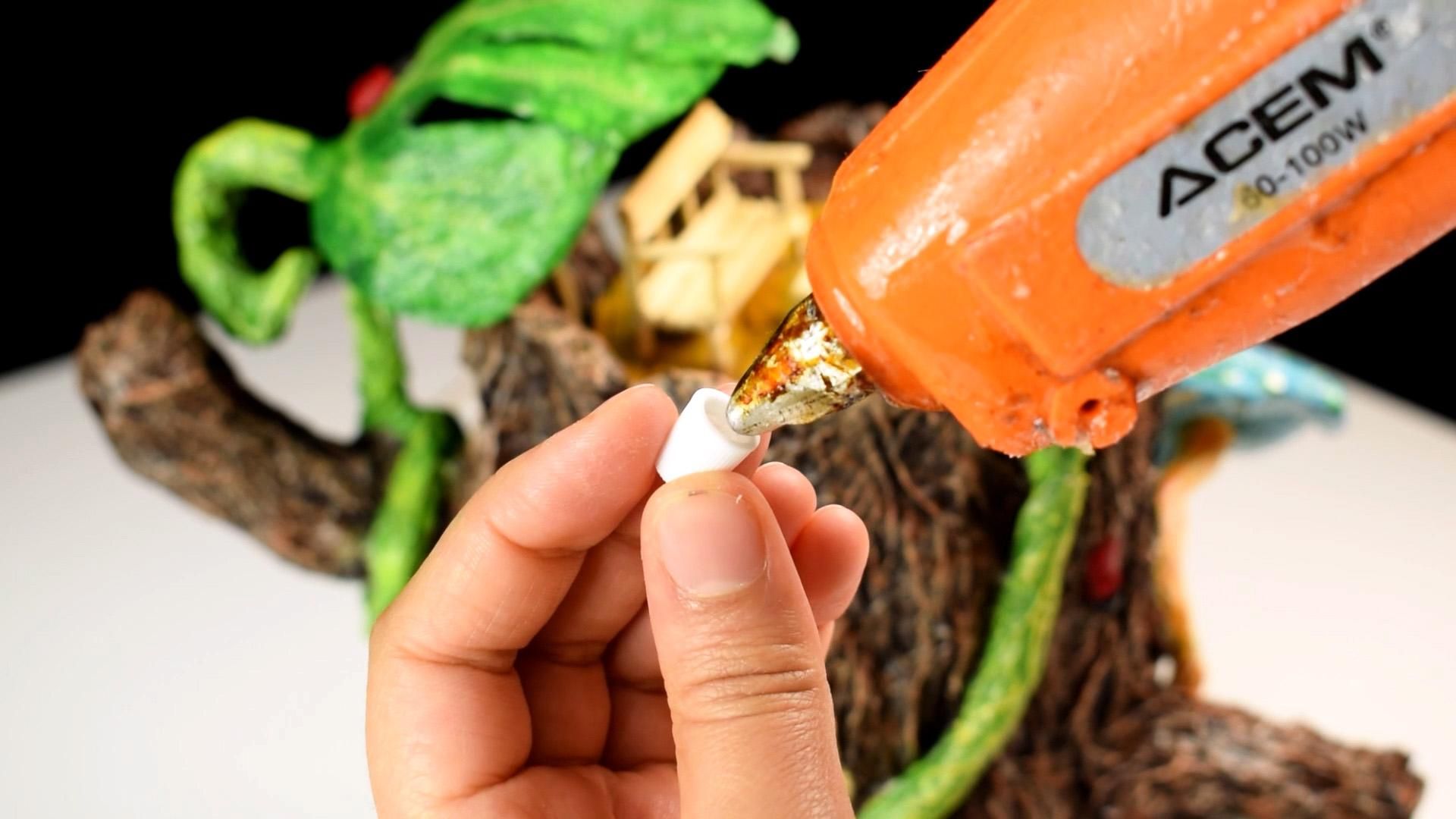 Paper Mache Fairy Garden Tree House : 15 Steps (with Pictures ...