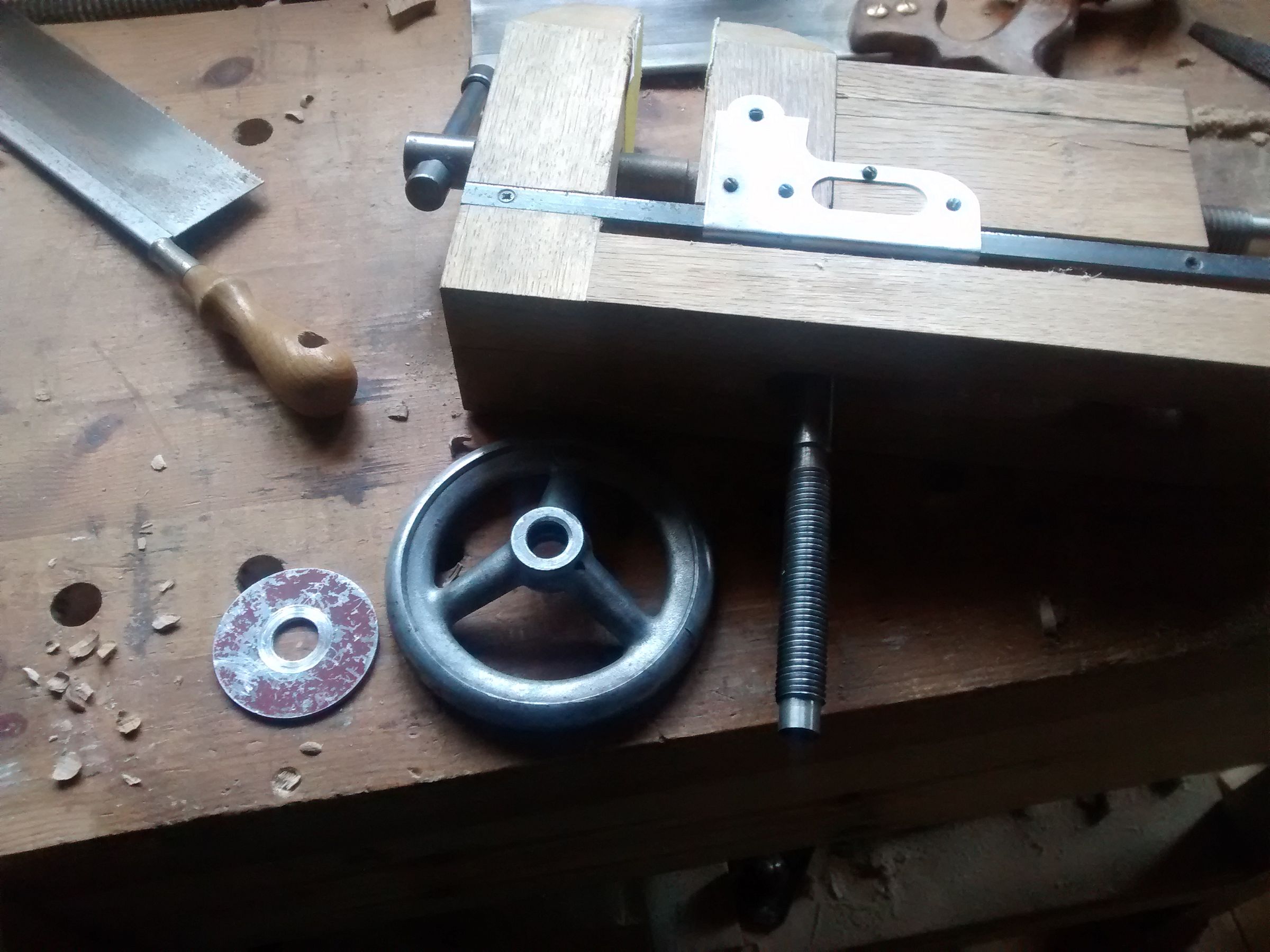 Homemade Bench Oak Carvers Vice (Vise) : 7 Steps (with Pictures ...