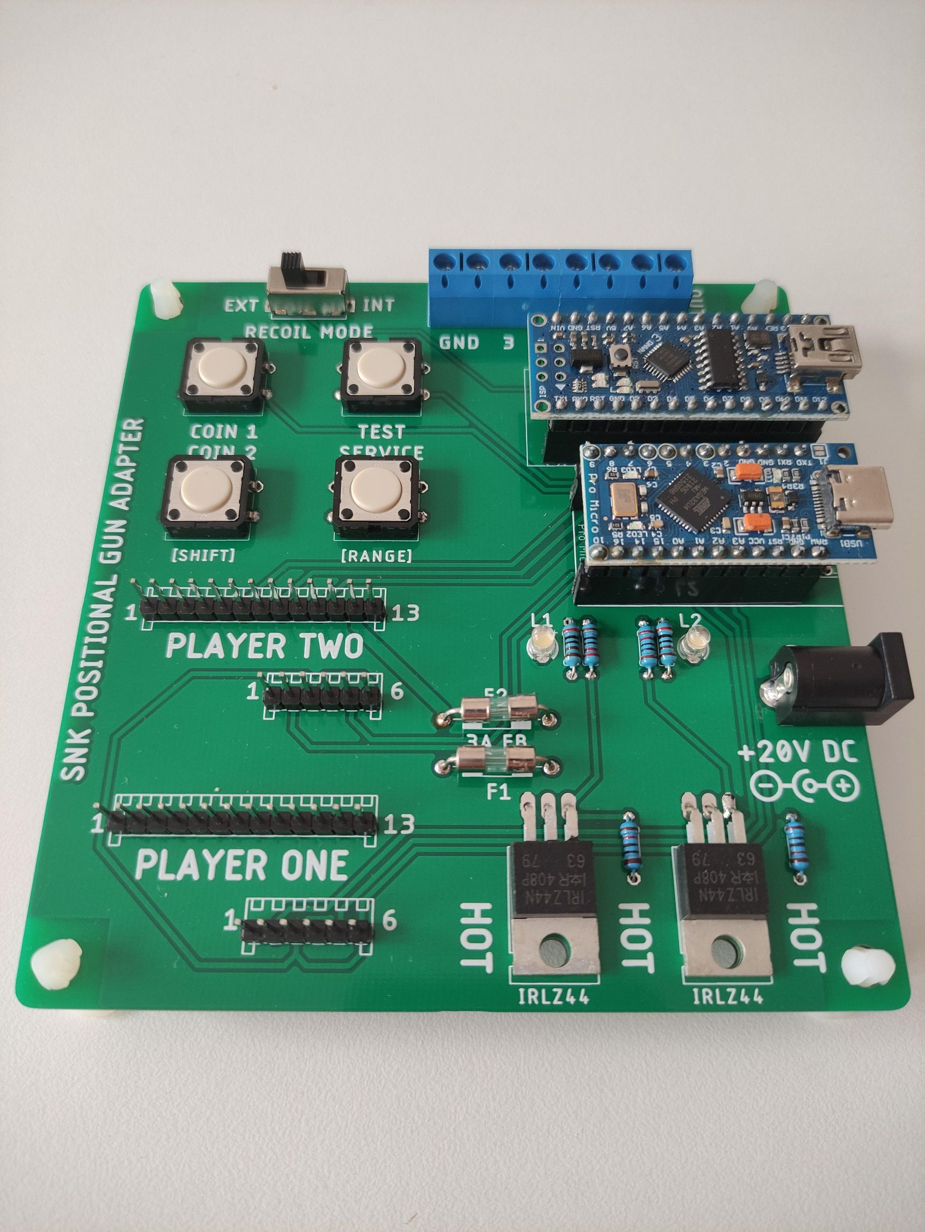 SNK Positional Gun Arcade Assembly Retrofit : 7 Steps - Instructables